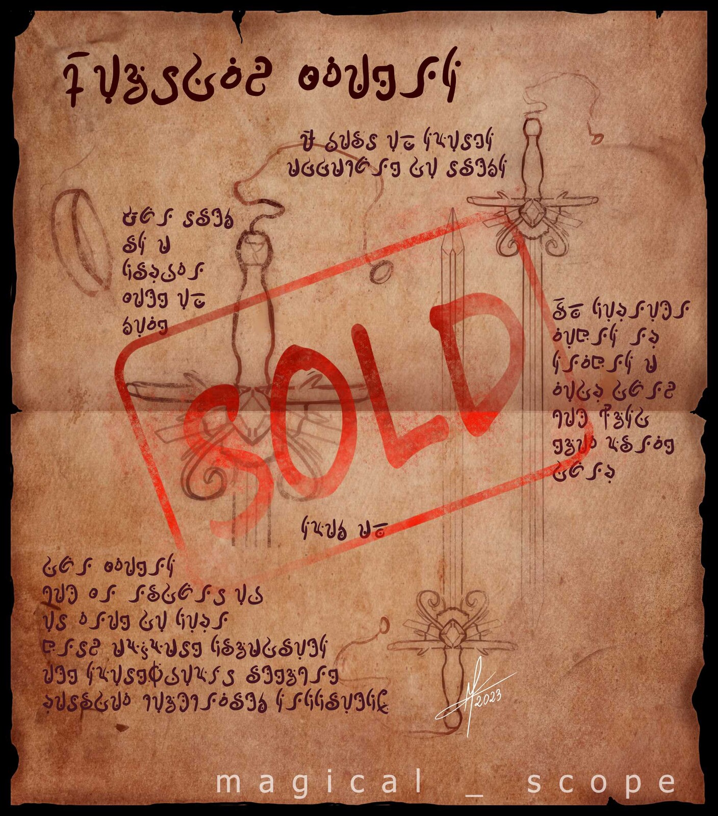 Magical Kaleidoscope - Swordtember 2023 06: Knight Errant