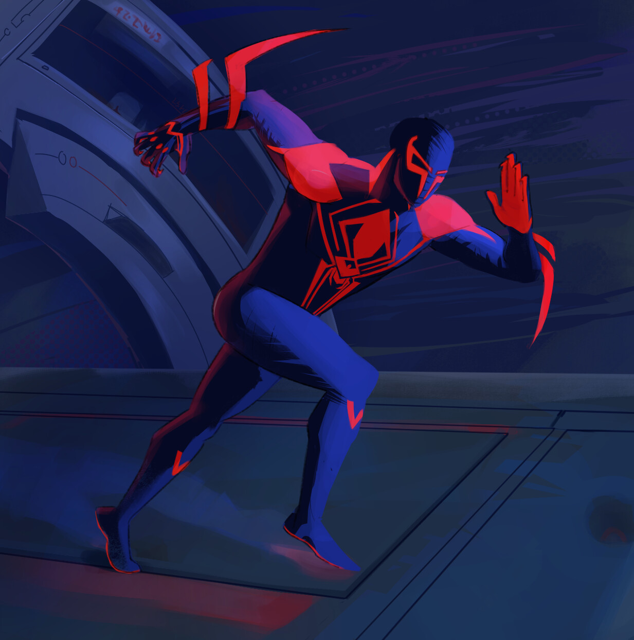 ArtStation - Spider-Man 2099