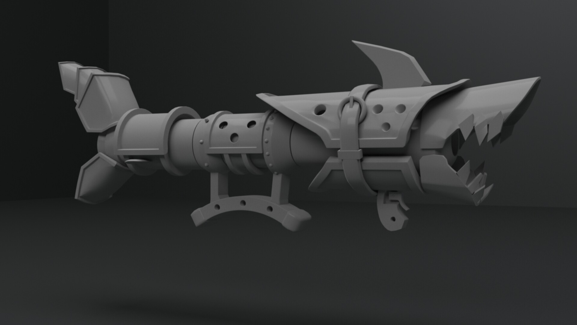 ArtStation - Shark gun