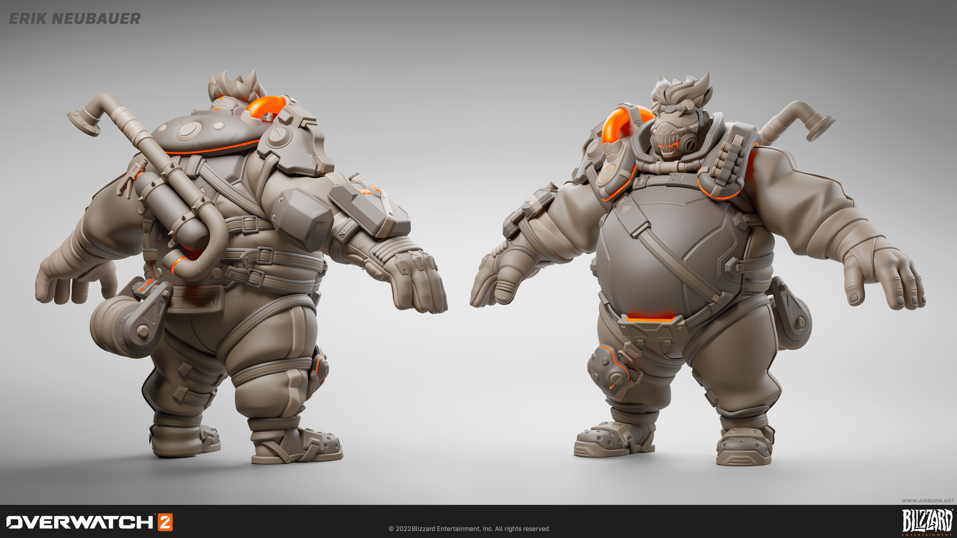 Airborn Studios - Overwatch 2 - Cyberhog Roadhog