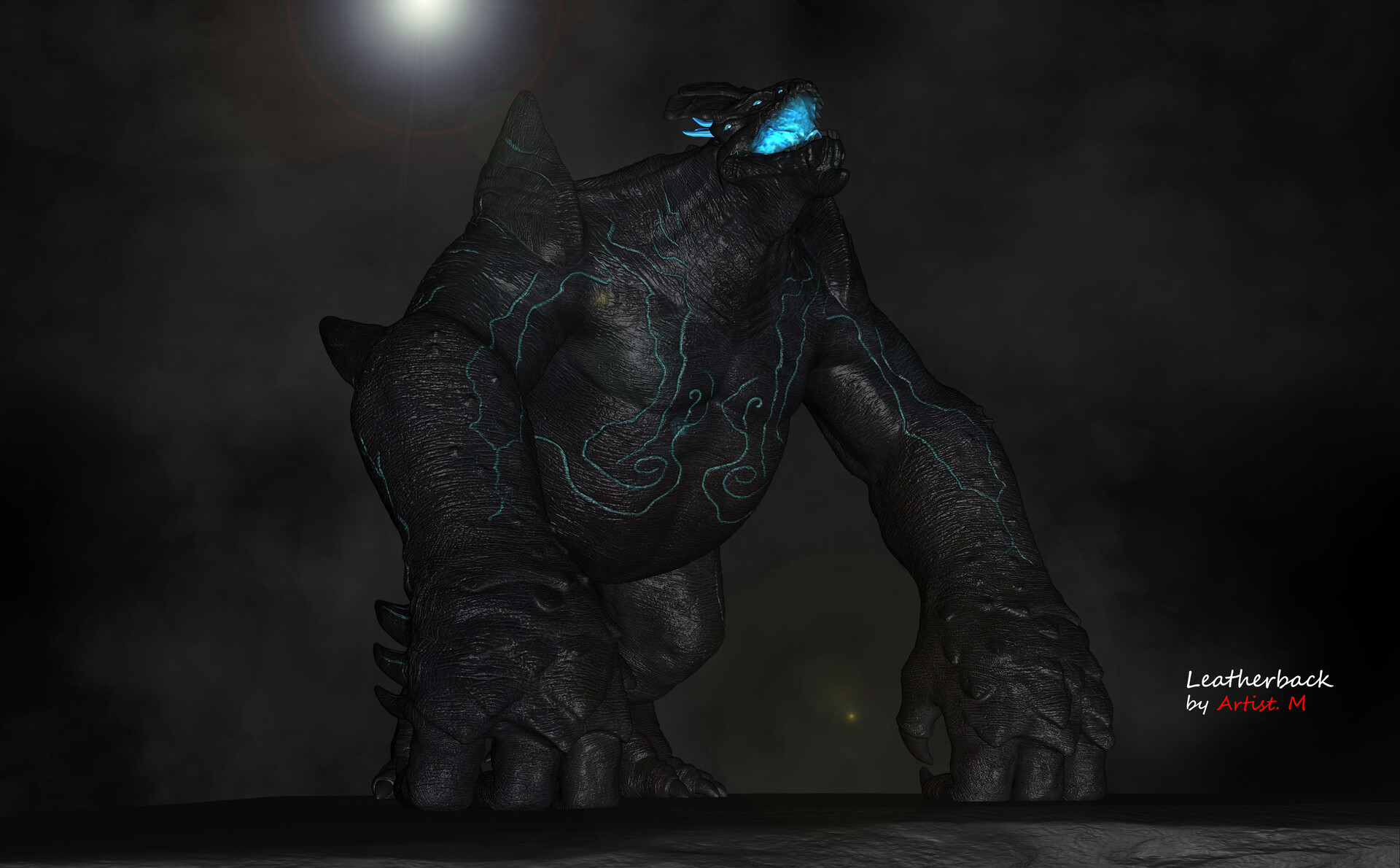 ArtStation - PACIFIC RIM - Leatherback Kaiju