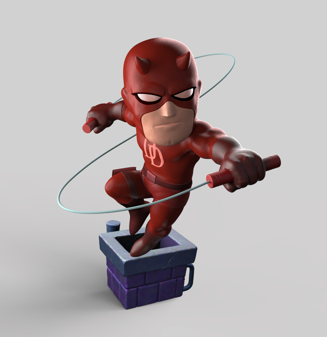 ArtStation - Derek Laufman's Daredevil