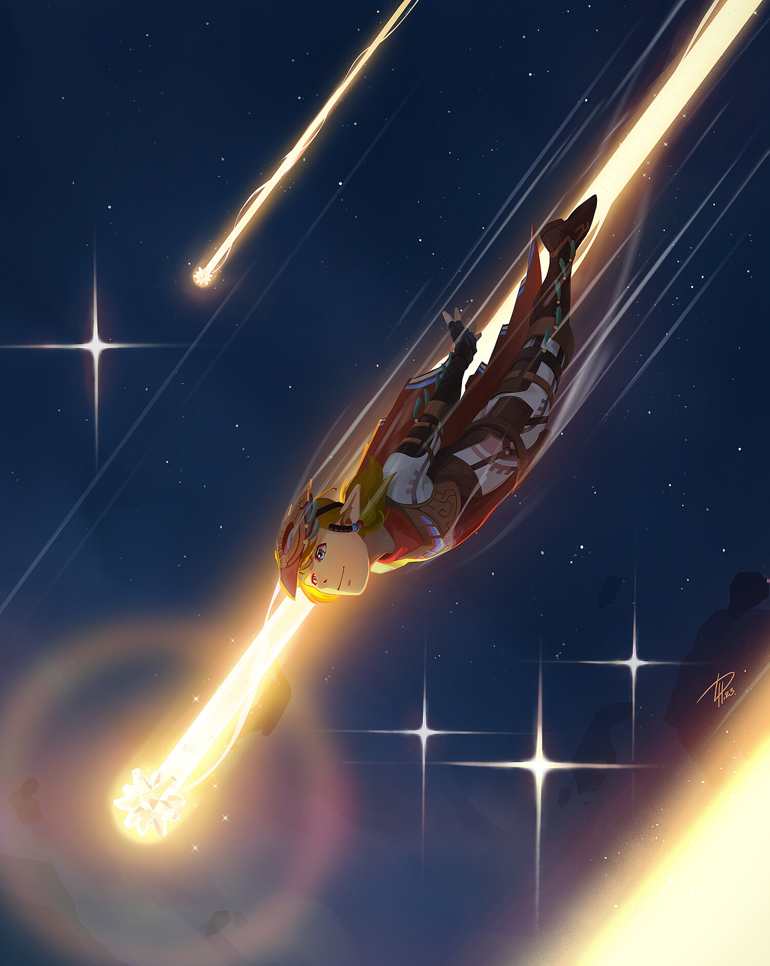 ArtStation - Falling Stars: Link