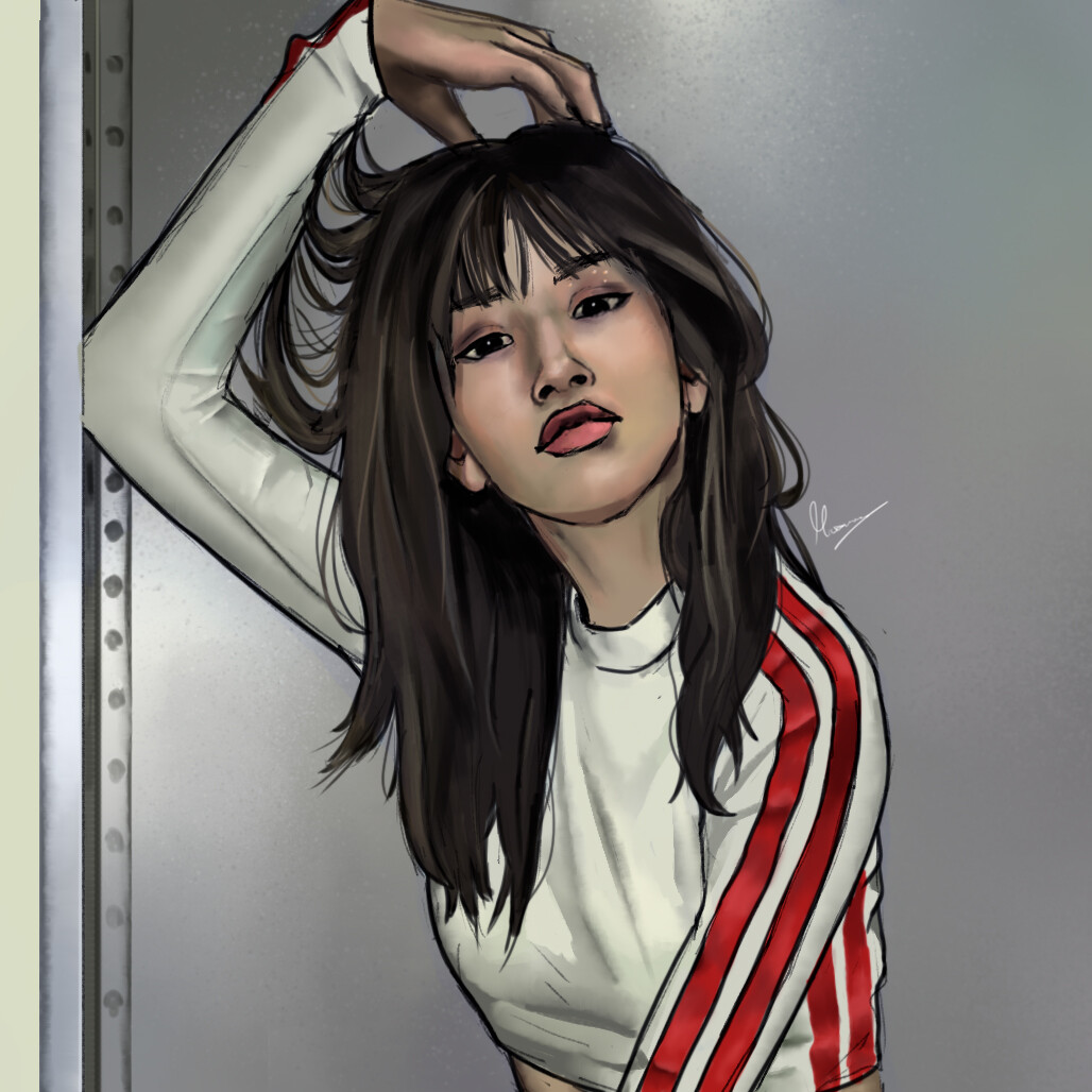 ArtStation - Yujin IVE's Portrait Fanart