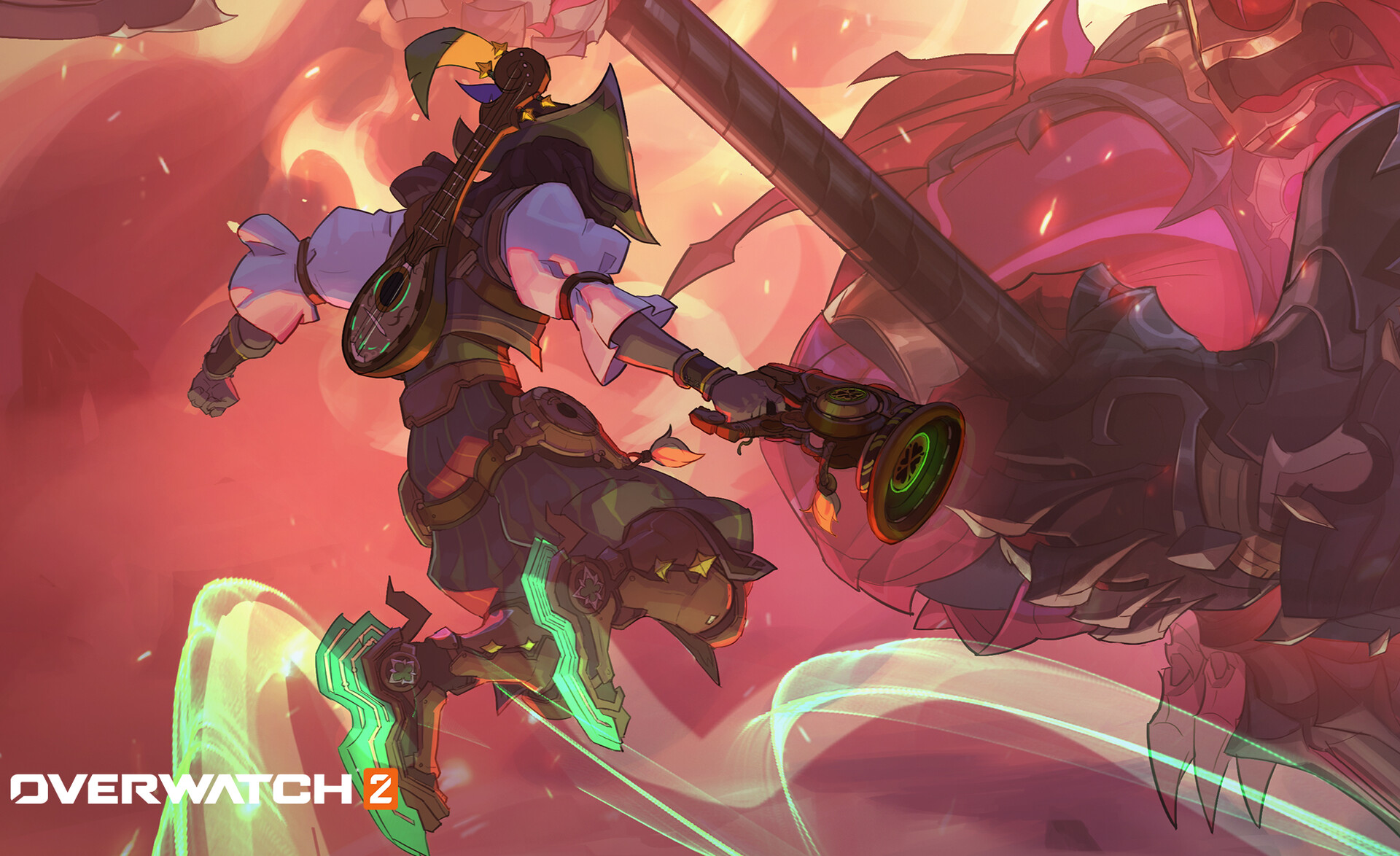 Pandart Studio - Overwatch2 Promotional illustration