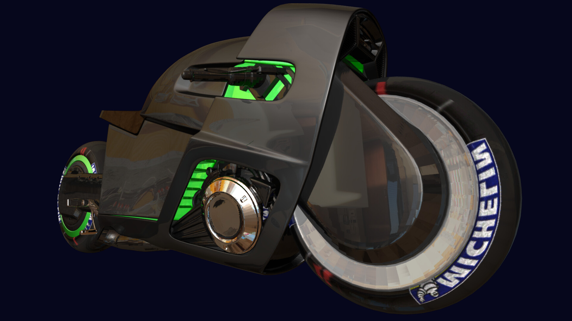 ArtStation - Cyberpunk Bike