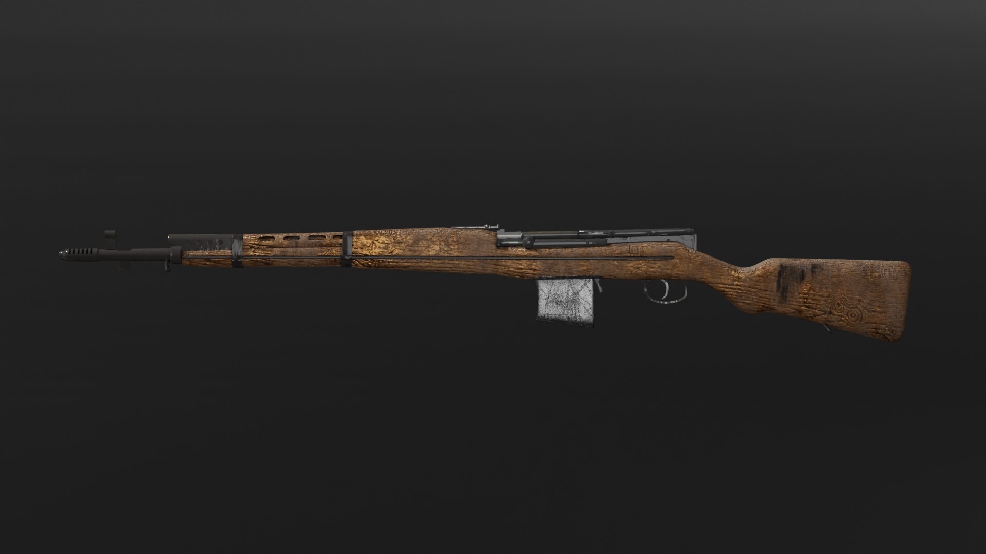 ArtStation - SVT-38 Rifle