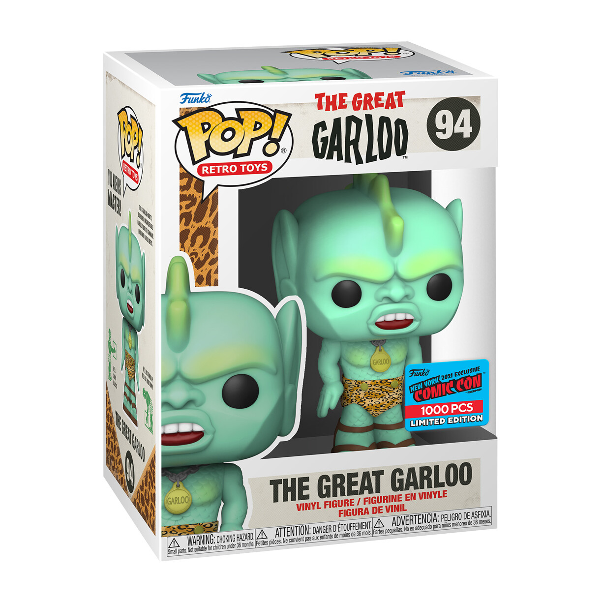 ArtStation - Retro Games The Great Garloo- Funko POP! Packaging