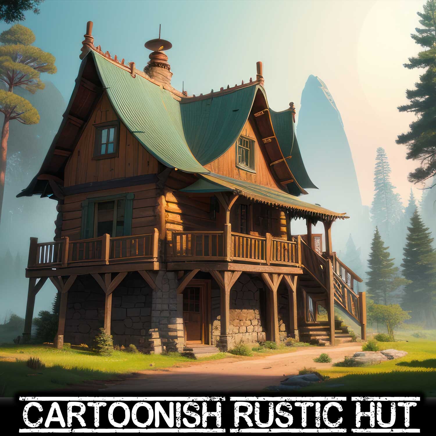 ArtStation - 300+ Cartoonish Rustic Hut Images Reference Pack - 4K ...