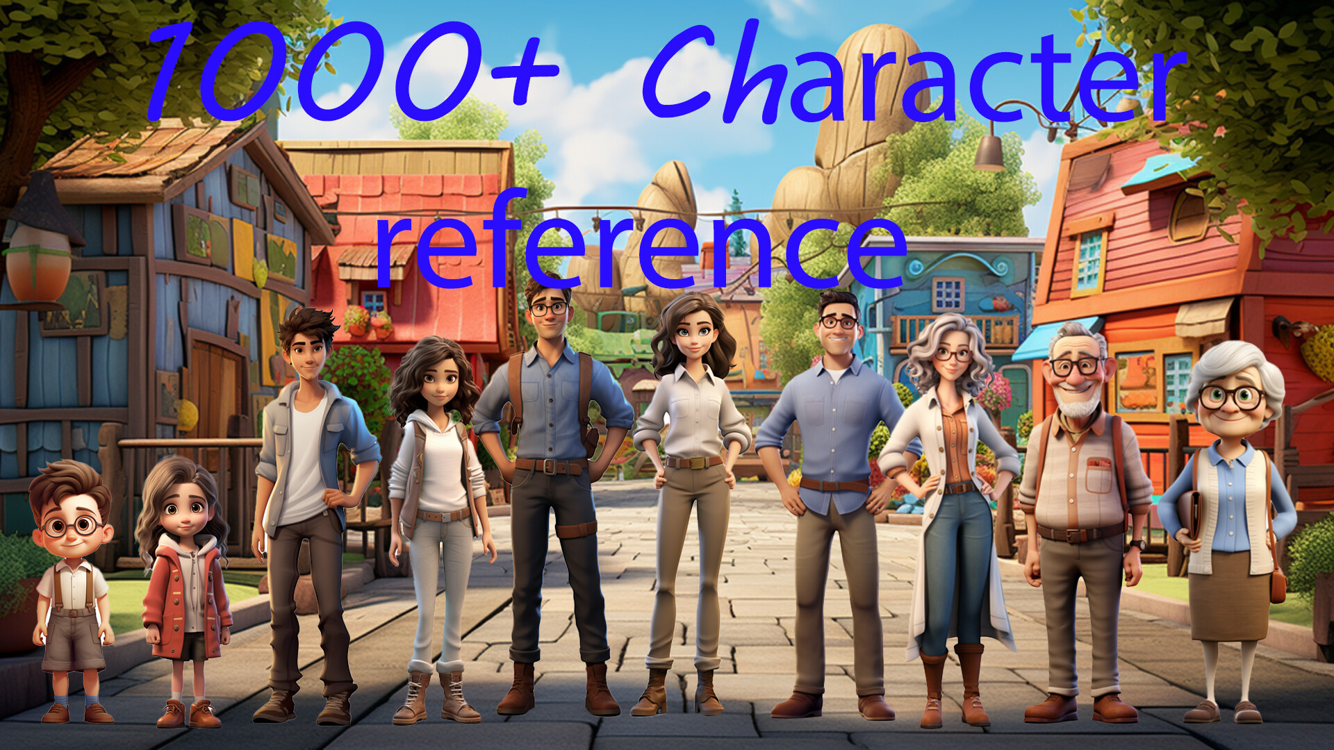 ArtStation - Character image for model reference