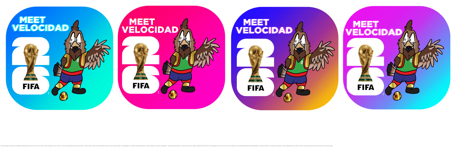ArtStation - Meet Velocidad (Speed) (Official Mascot for FIFA World Cup ...
