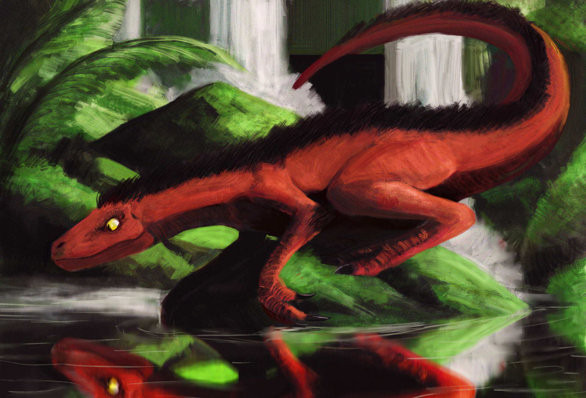 ArtStation - Santanaraptor