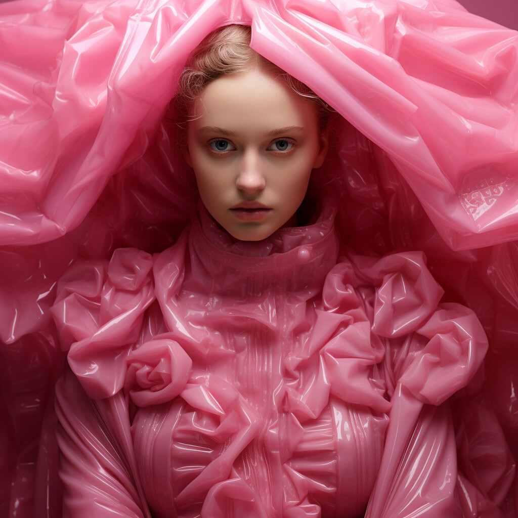 ArtStation - Pink Plastic Sculpture