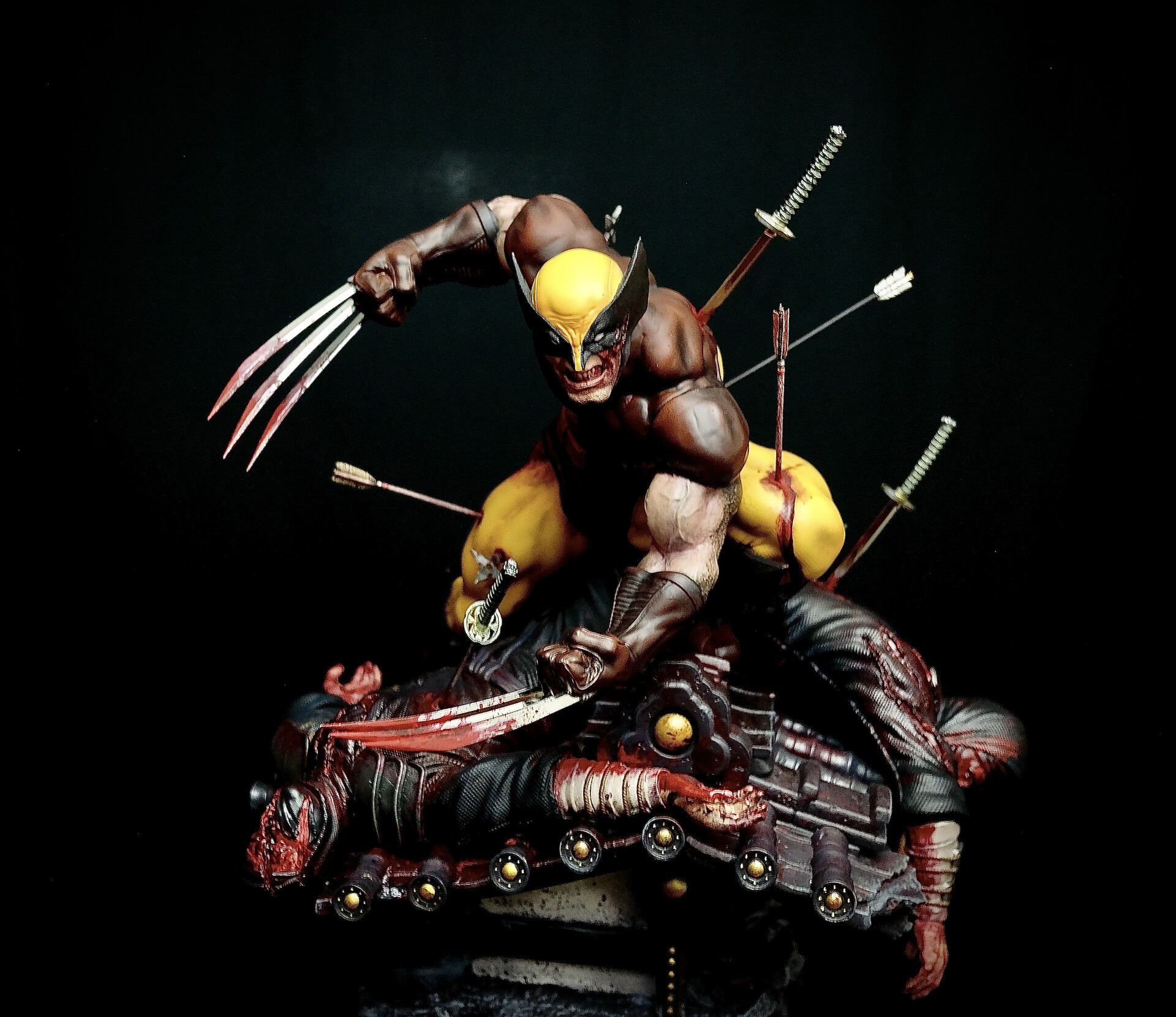 ArtStation - Custom Modification: Yellow Wolverine into Brown Wolverine ...