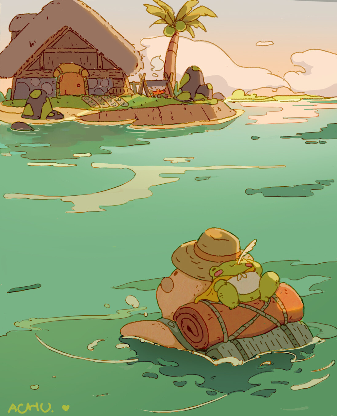 ArtStation - small island