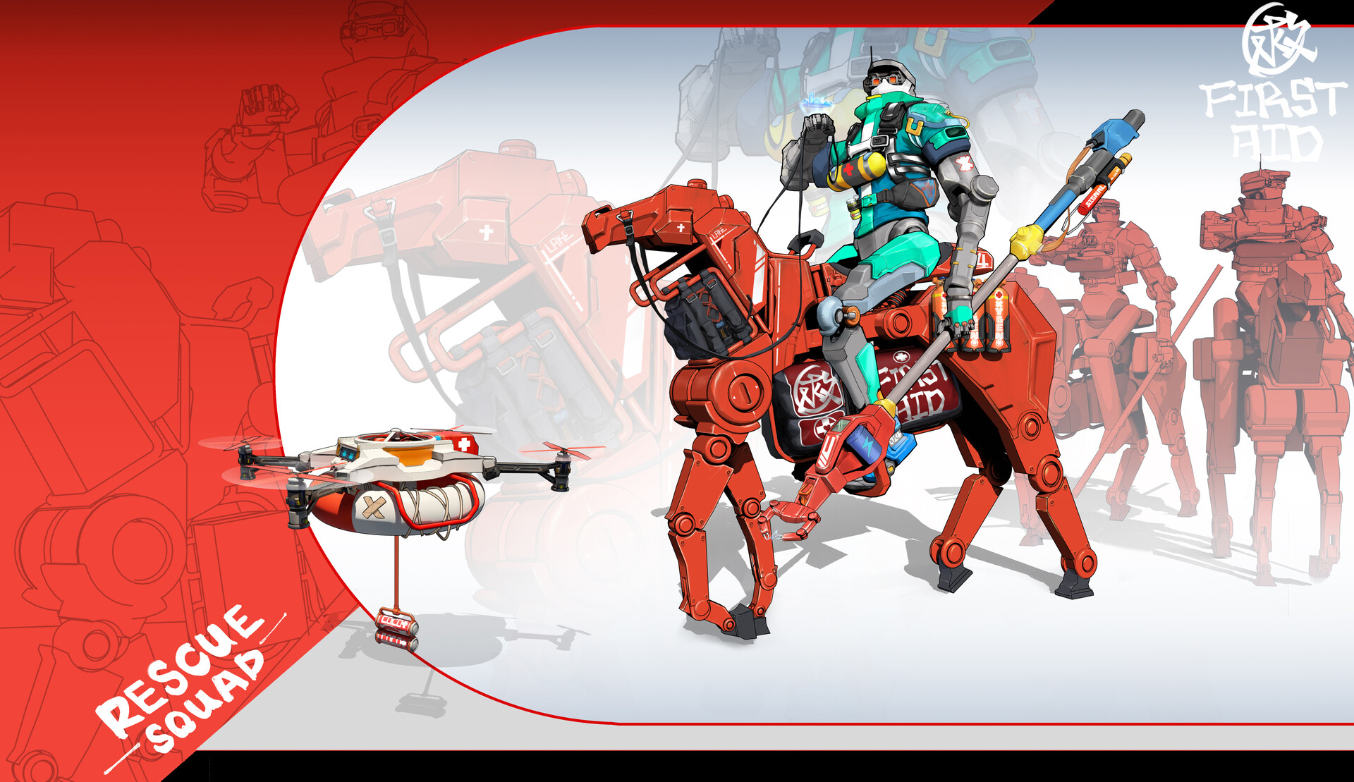 ArtStation - 救援小队 rescue squad