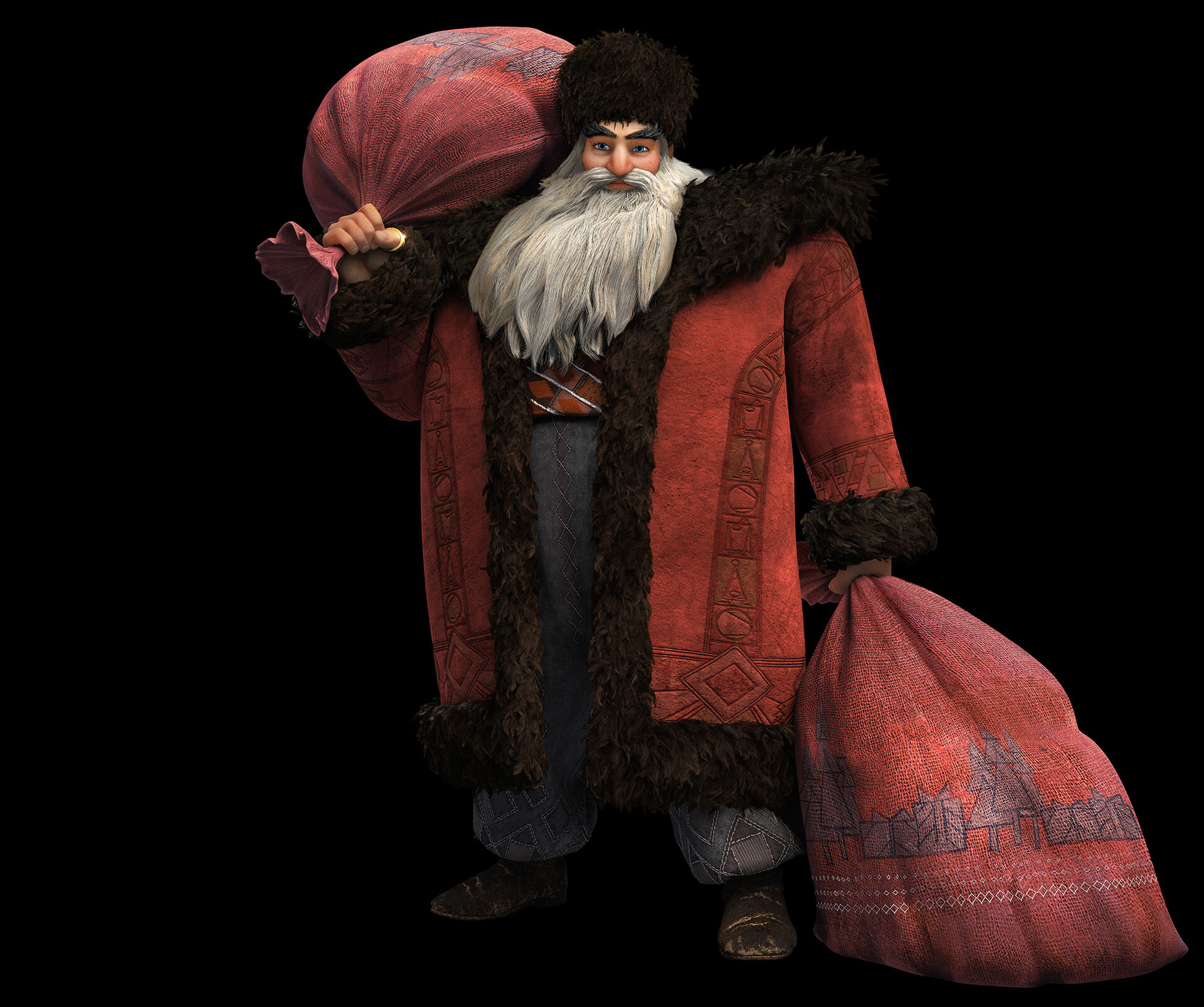 Rise Of The Guardians Santa Tattoos