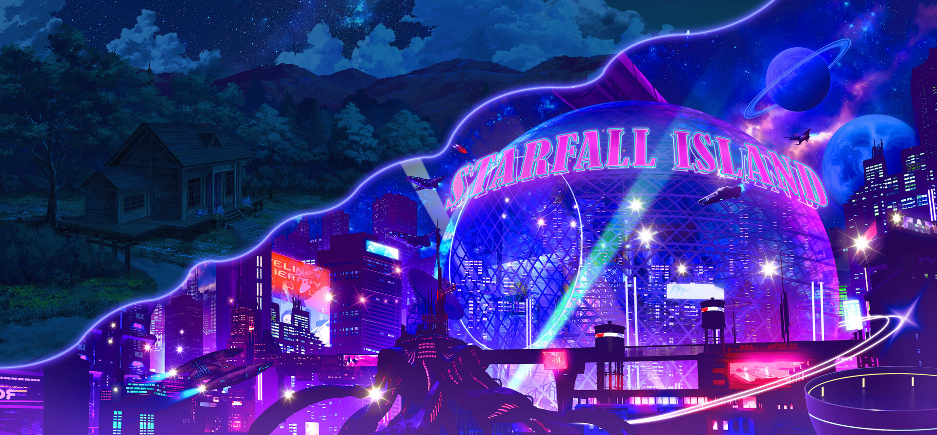 Keen Art - STARFALL ISLAND