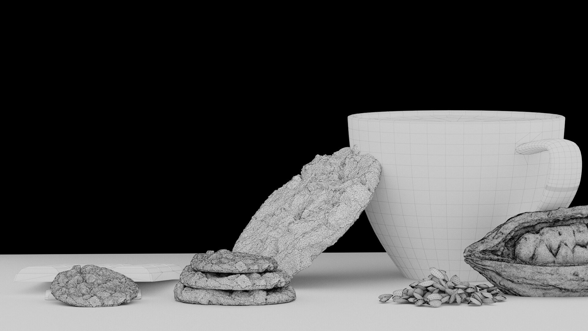 Amir Seifi - Advertising poster for Quest's cookies