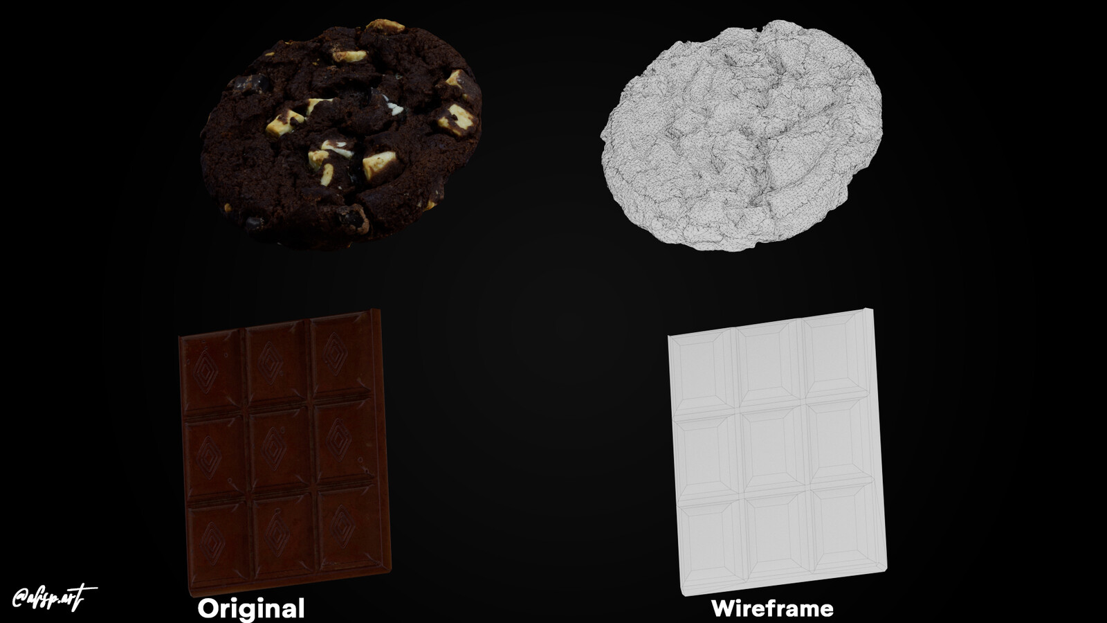 Amir Seifi - Advertising poster for Quest's cookies