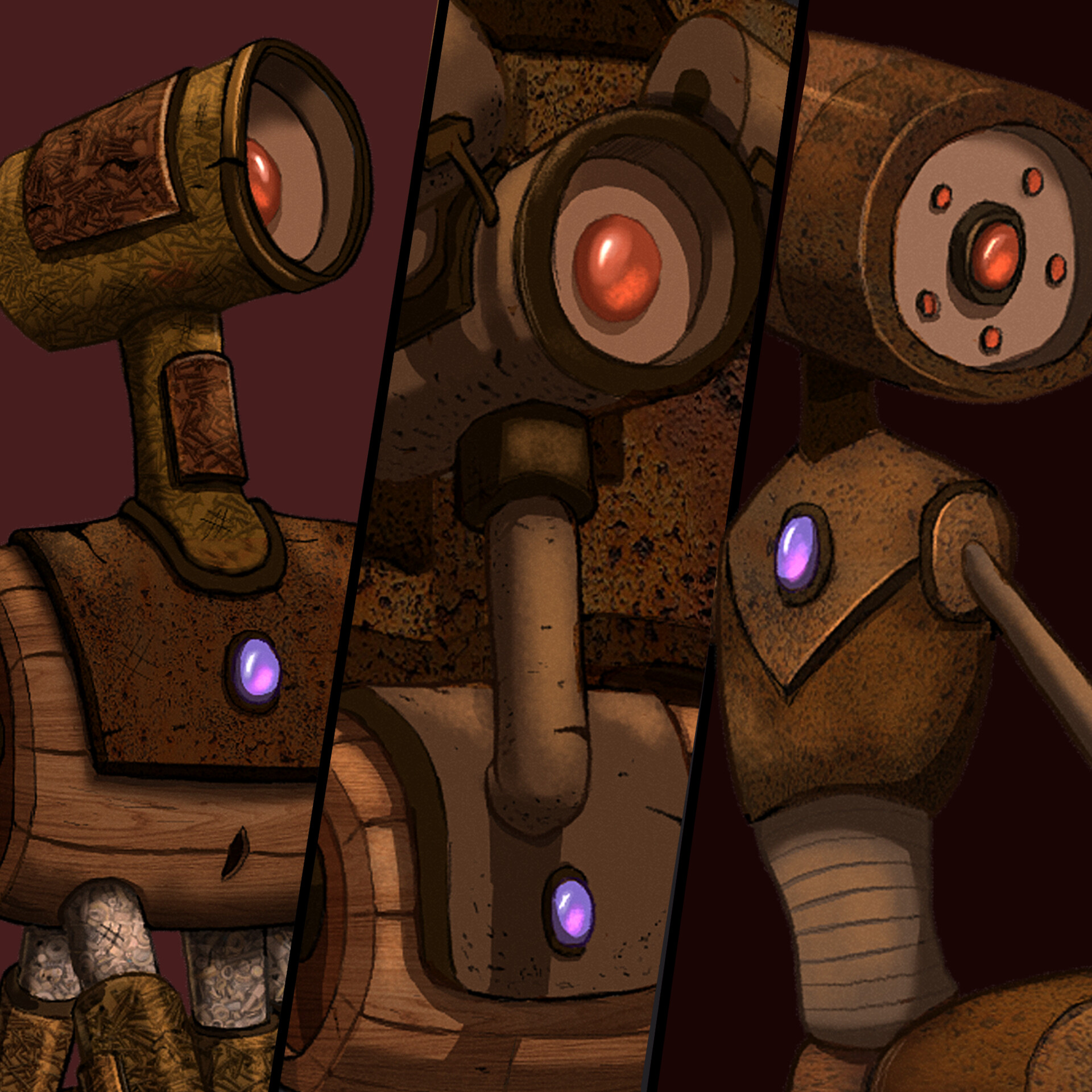 ArtStation - Phoenix's Robot | D&D