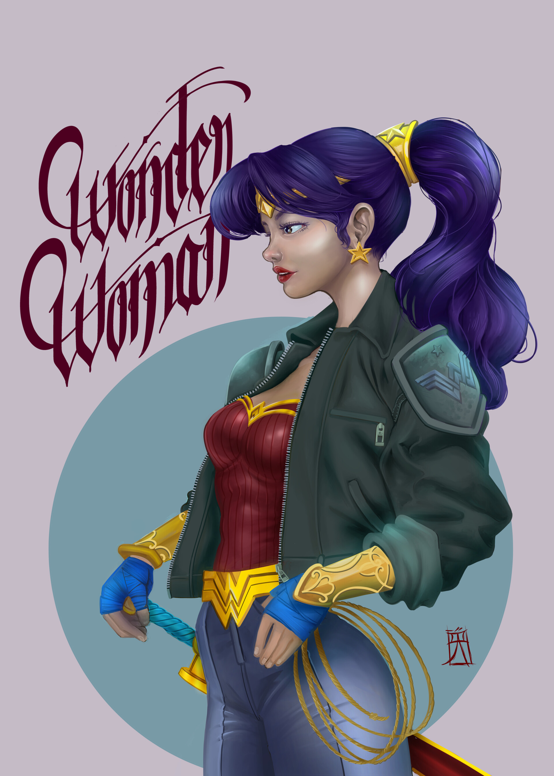 Guillermo Aponte - Wonder Woman fan art