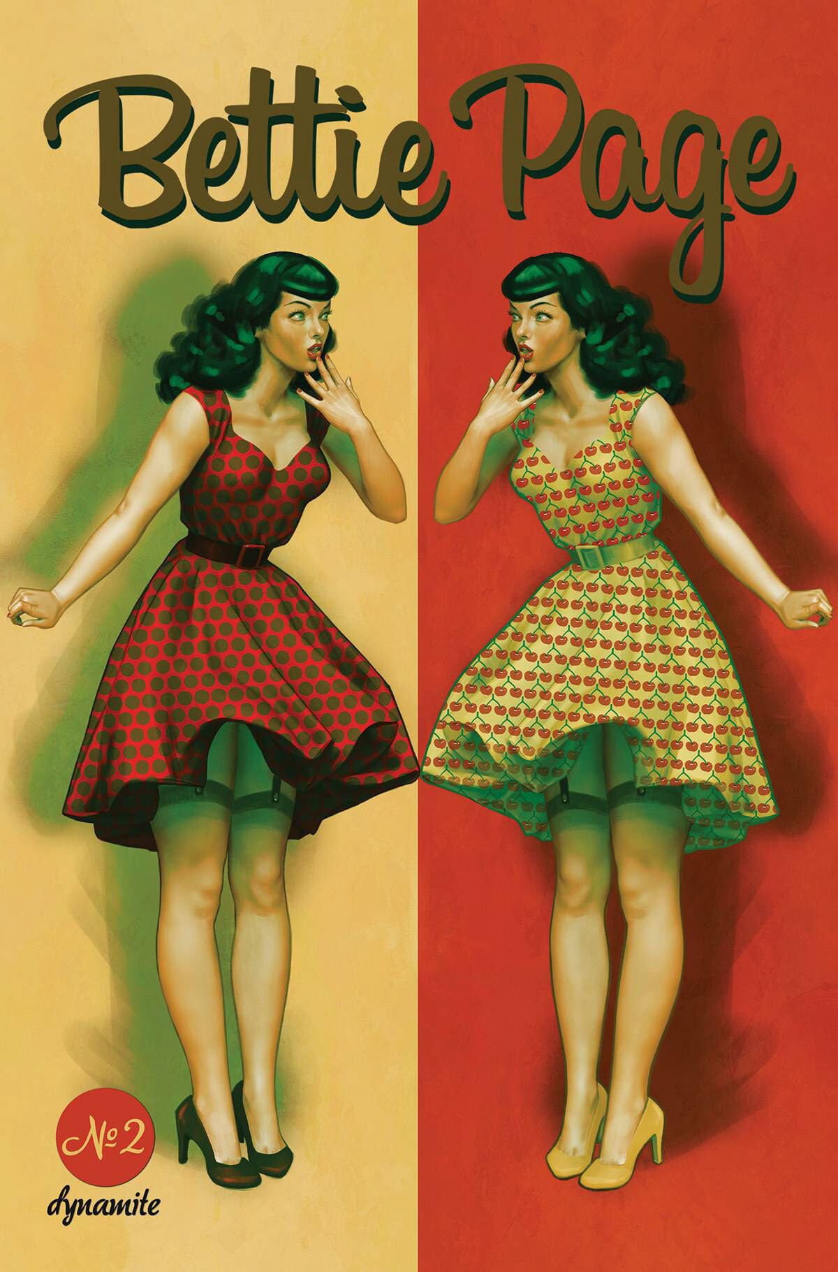 ArtStation - Variant Cover Bettie Page issue 2