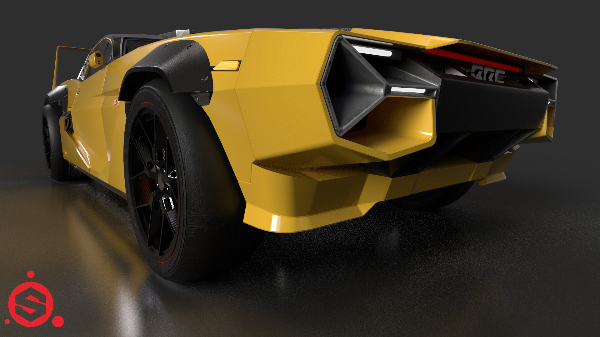 Lamborghini Cnossus Supercar Concept Version
