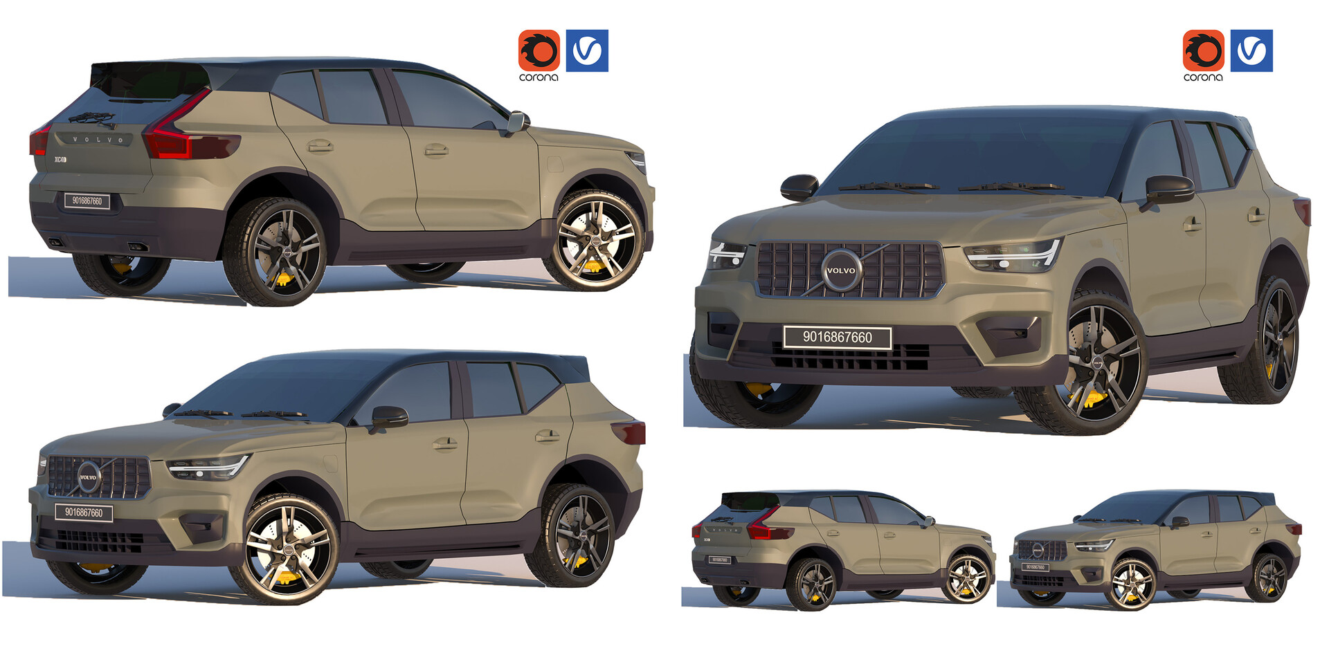 ArtStation - VOLVO -XC40