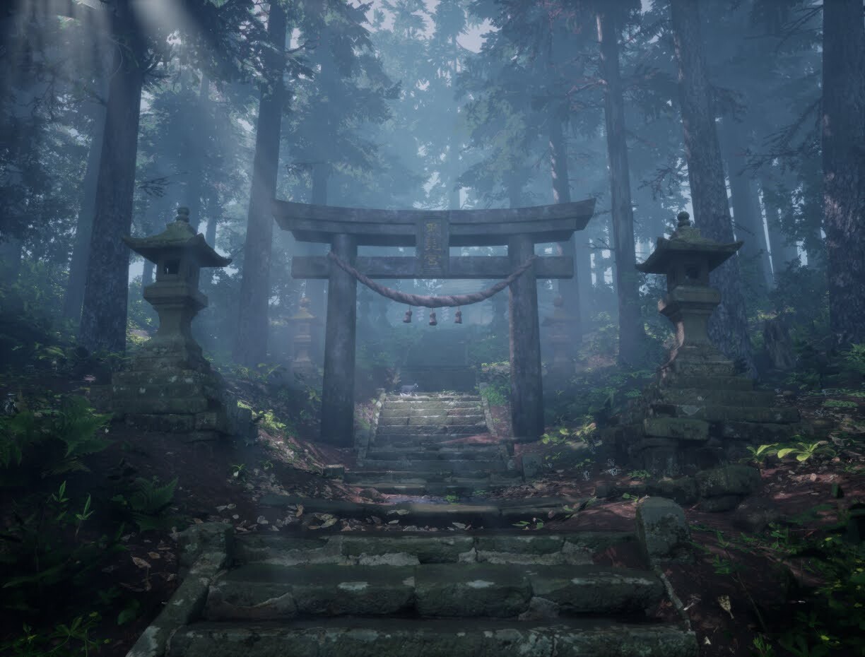 ArtStation - JapaneseGate - Use Megascans