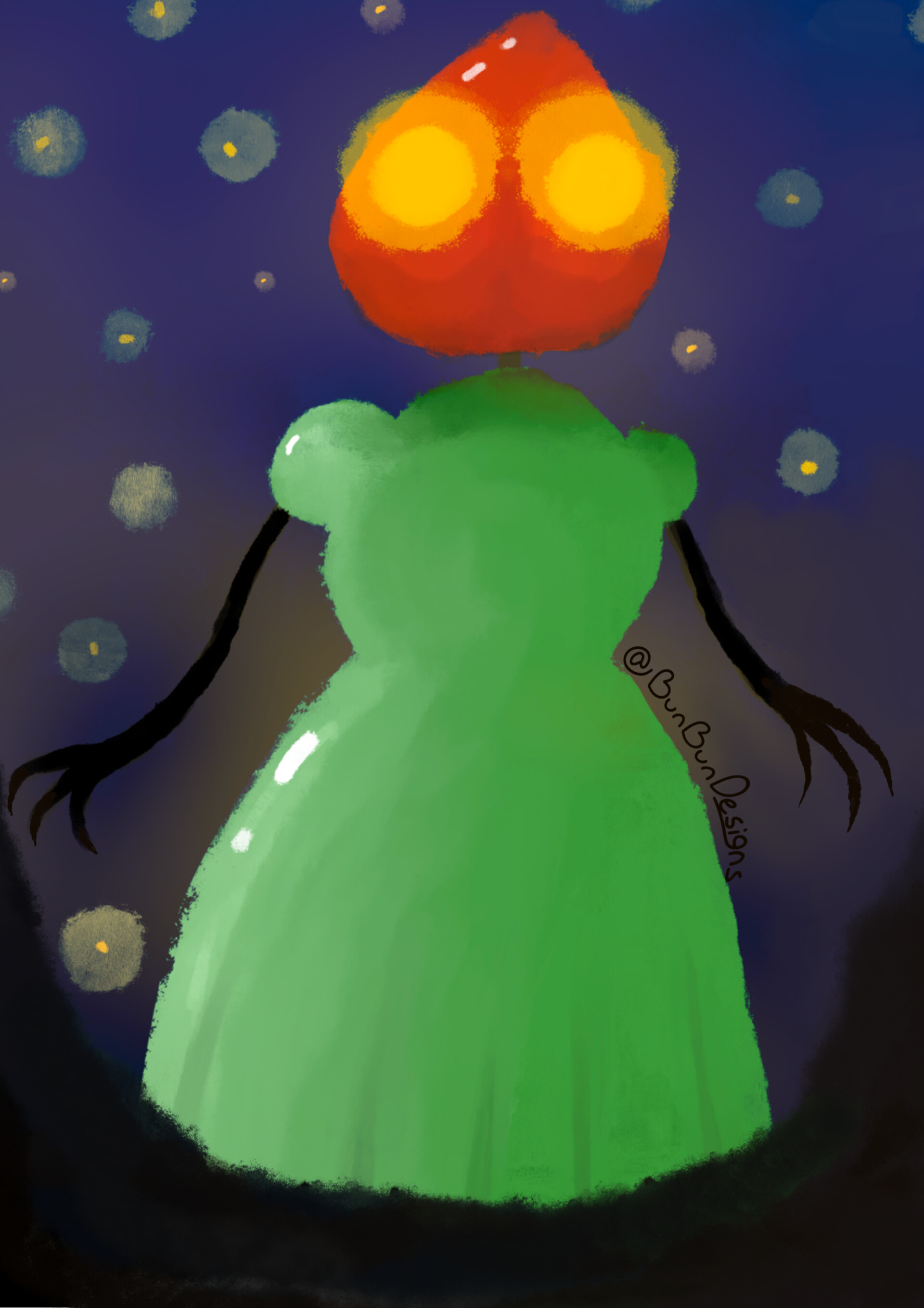 ArtStation - The Flatwoods Monster