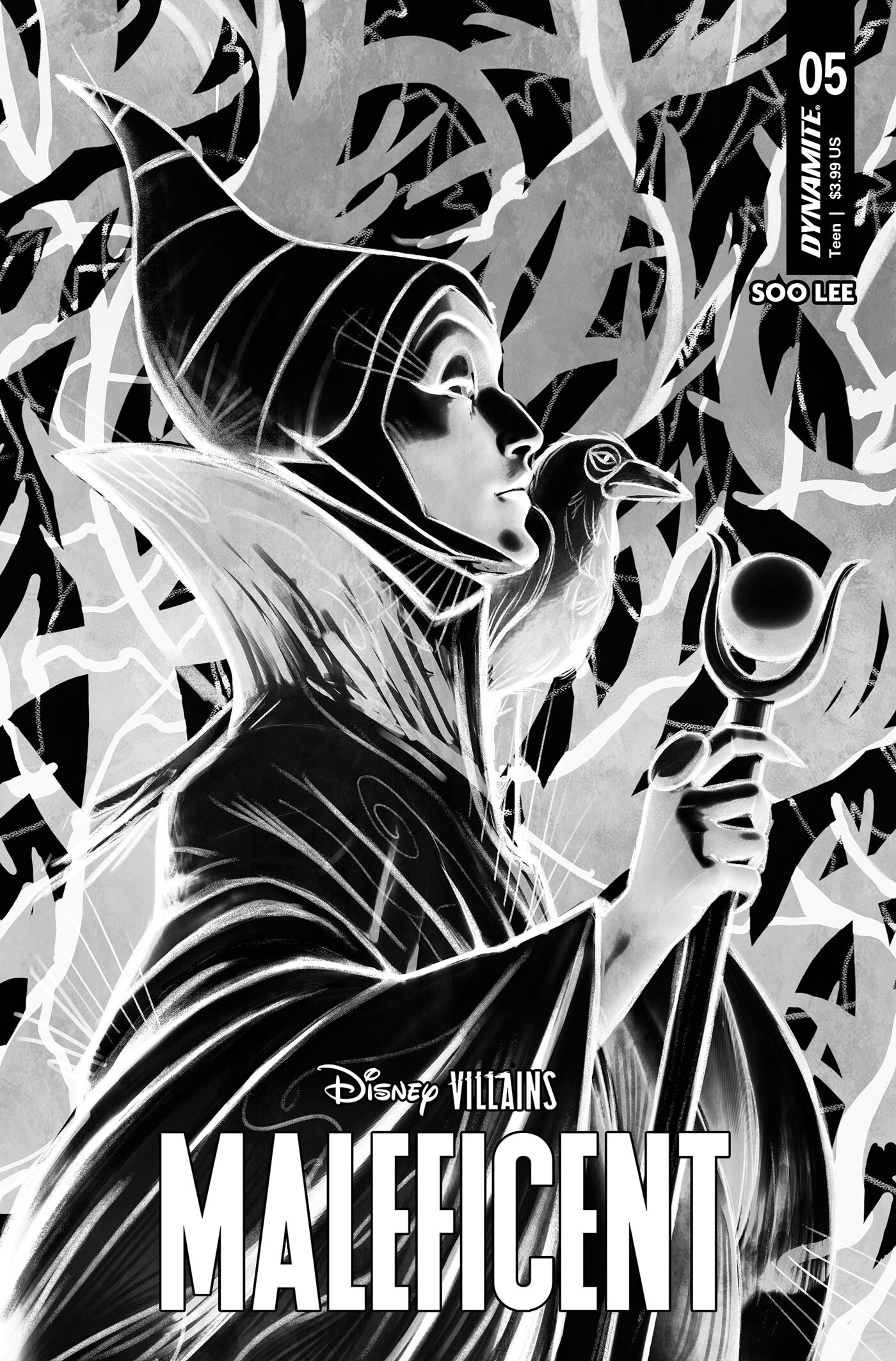 ArtStation - Variant cover Disney Villains: Maleficent #5
