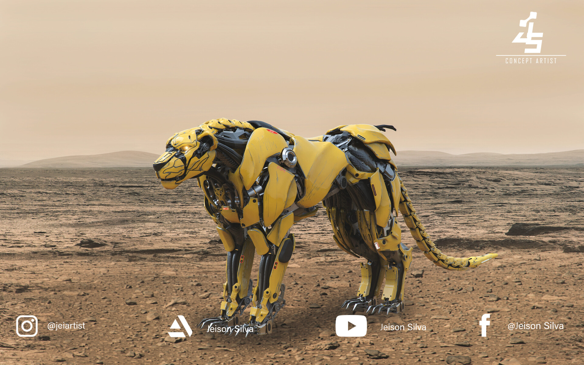 ArtStation - Fan Art - "Transformers Rise of the Beasts" Concept - Feline