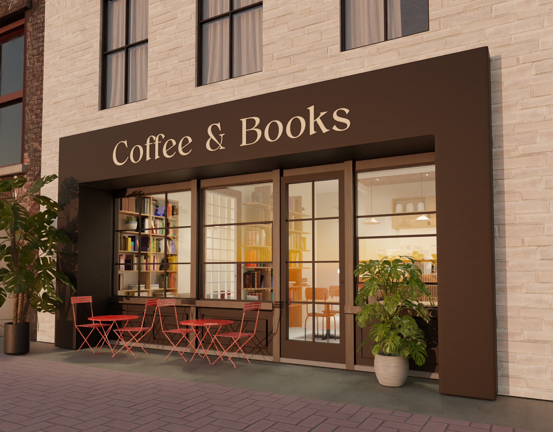 ArtStation - Coffee Book Shop