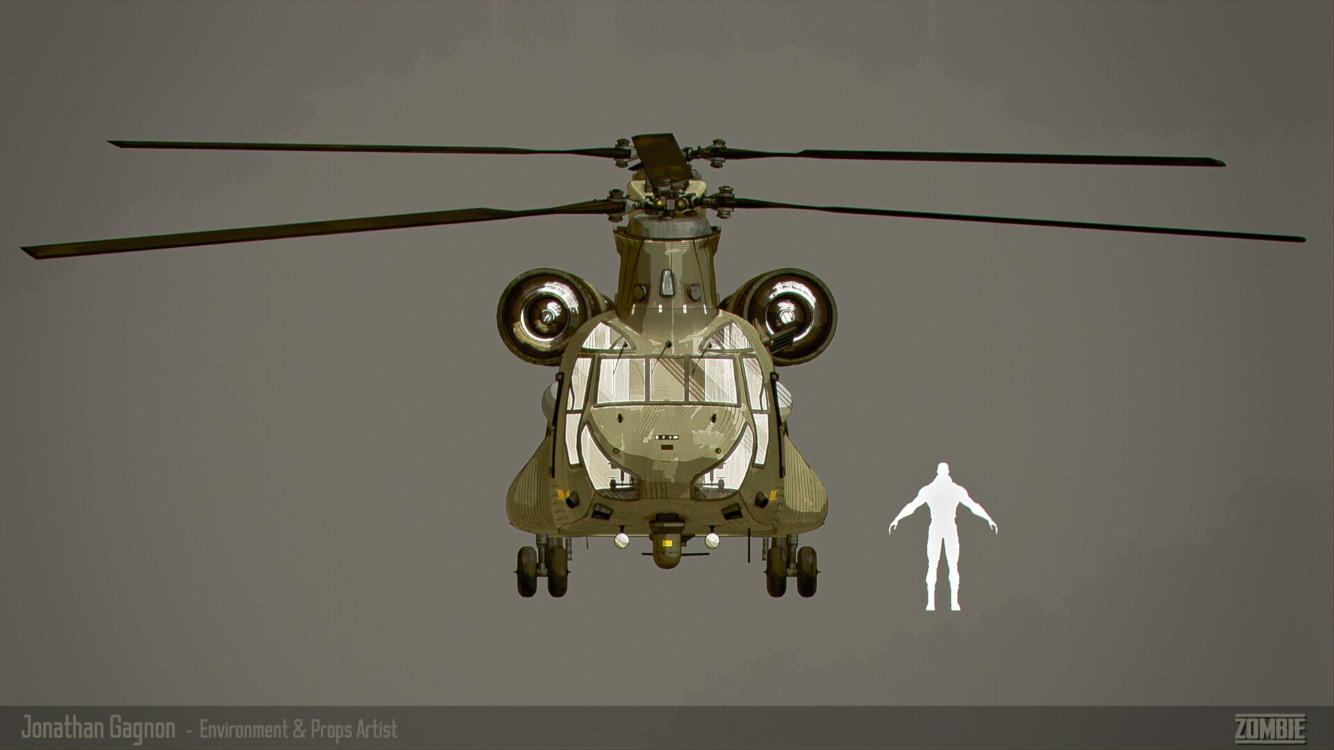 Jonathan Gagnon - Project Zombie - CH-47 Chinook