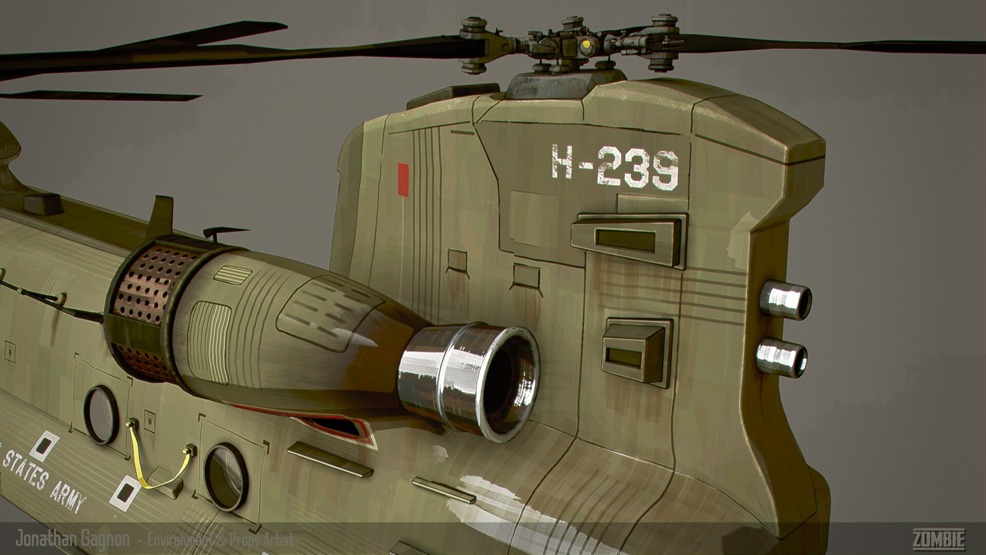 Jonathan Gagnon - Project Zombie - CH-47 Chinook