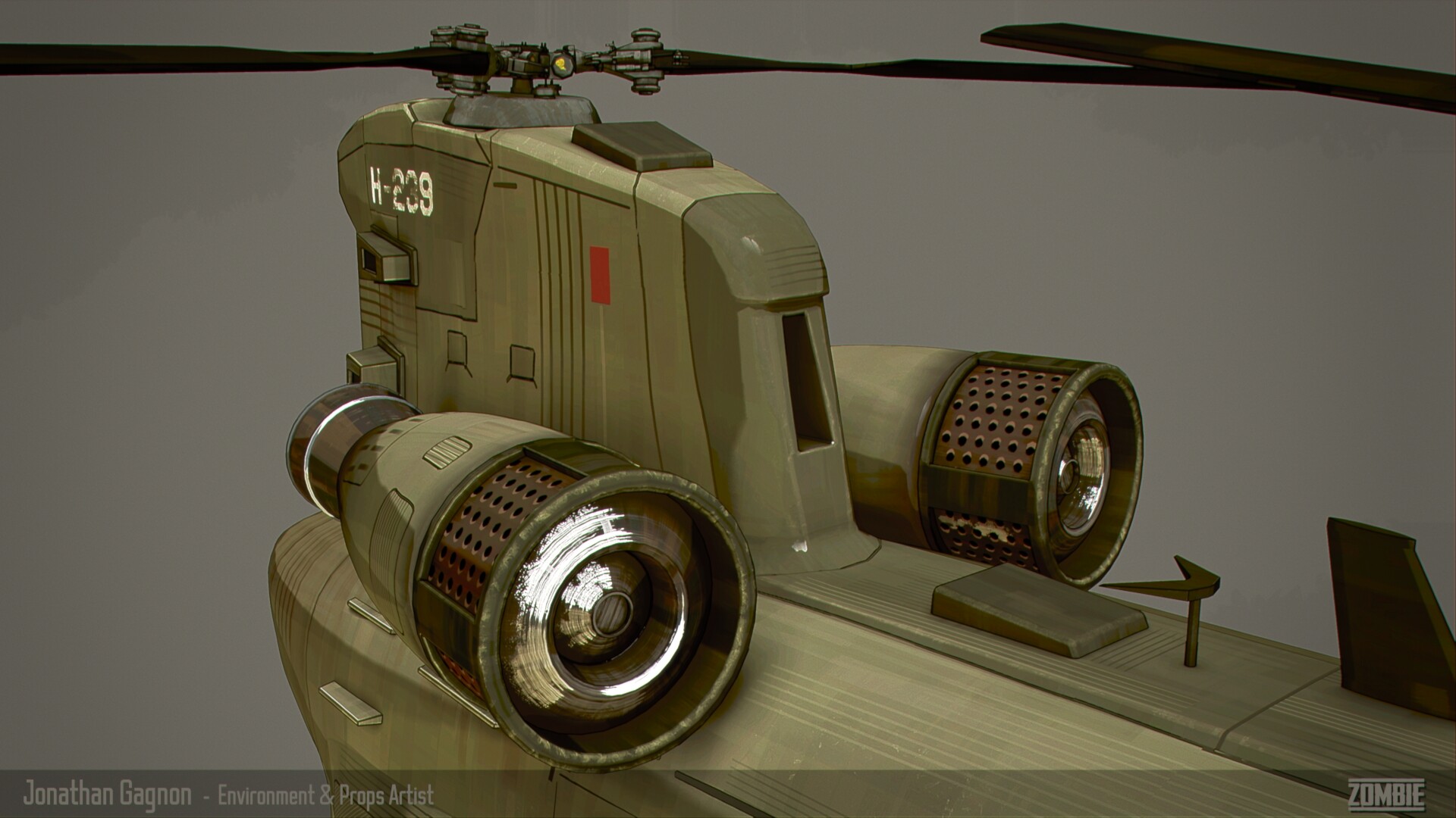 Jonathan Gagnon - Project Zombie - CH-47 Chinook
