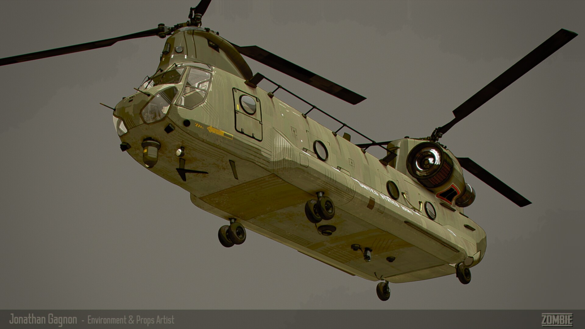 Jonathan Gagnon - Project Zombie - CH-47 Chinook
