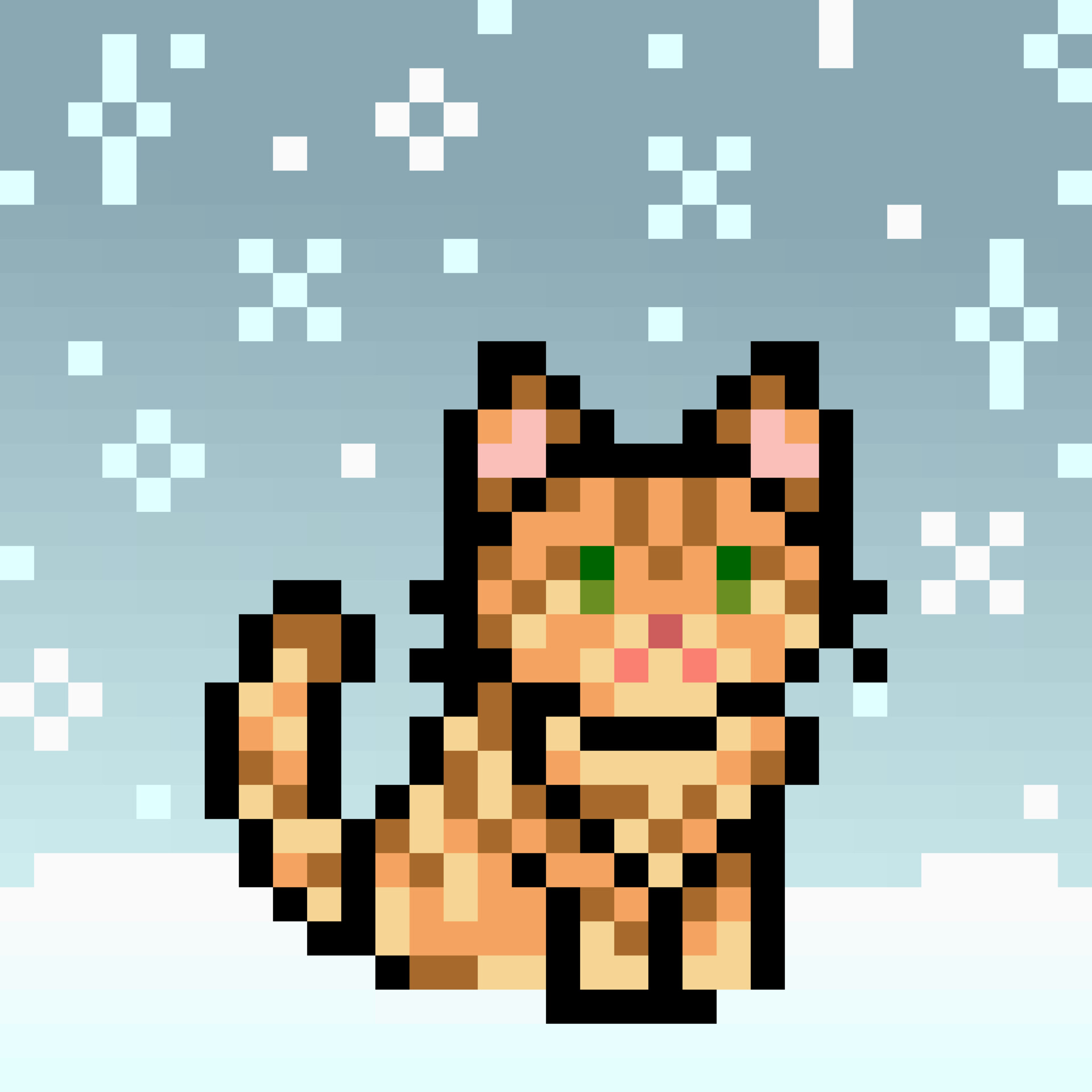 ArtStation - Pixel Cats