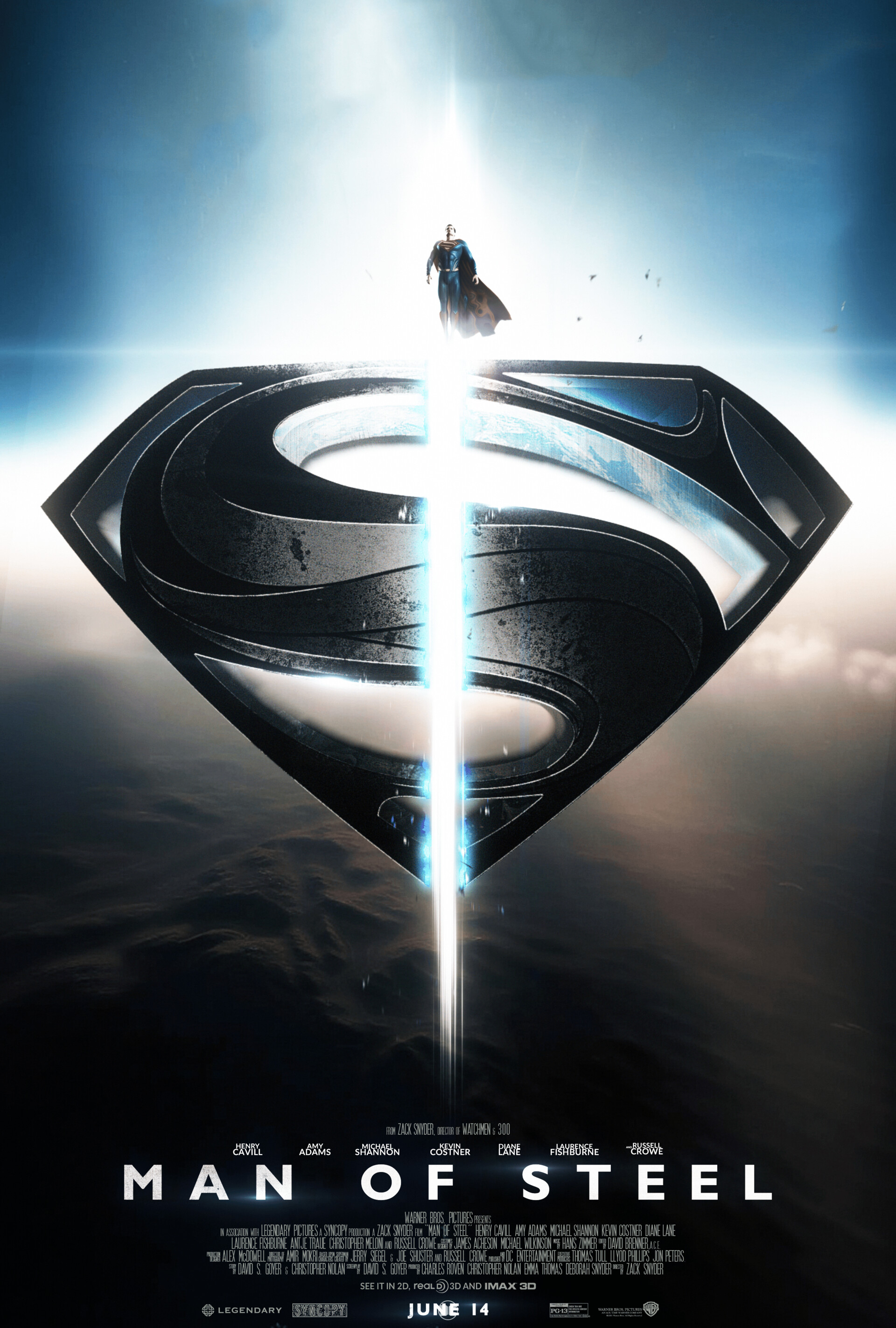 ArtStation - Man Of Steel Poster