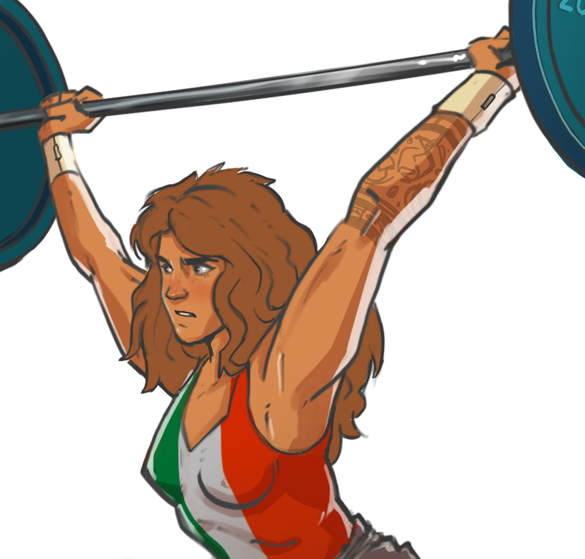 ArtStation - Lifter Girl