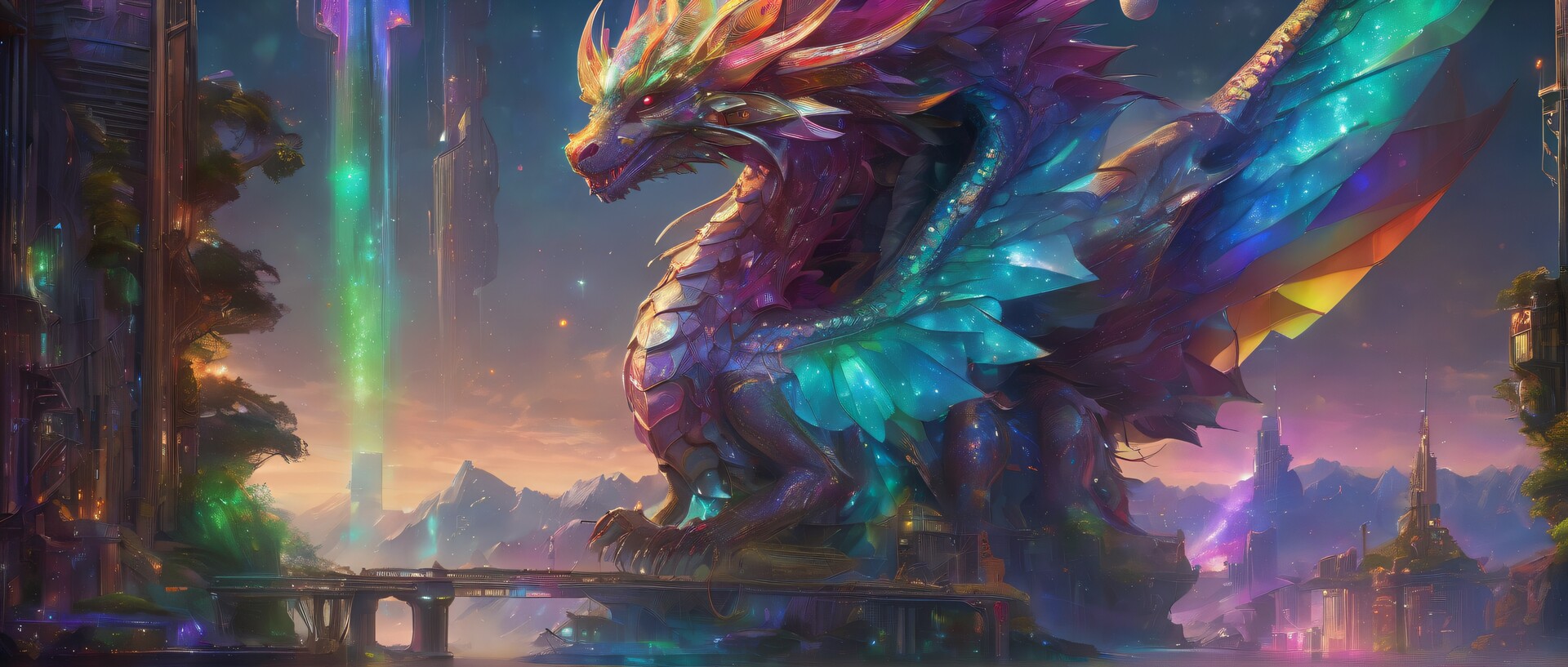 ArtStation - Mystic Dragon