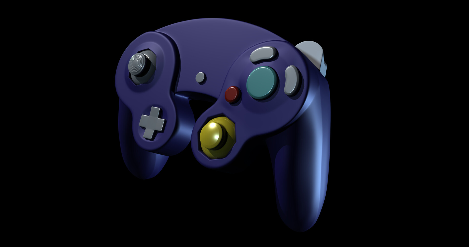 ArtStation - GAMECUBE CONTROLLER - MAYA