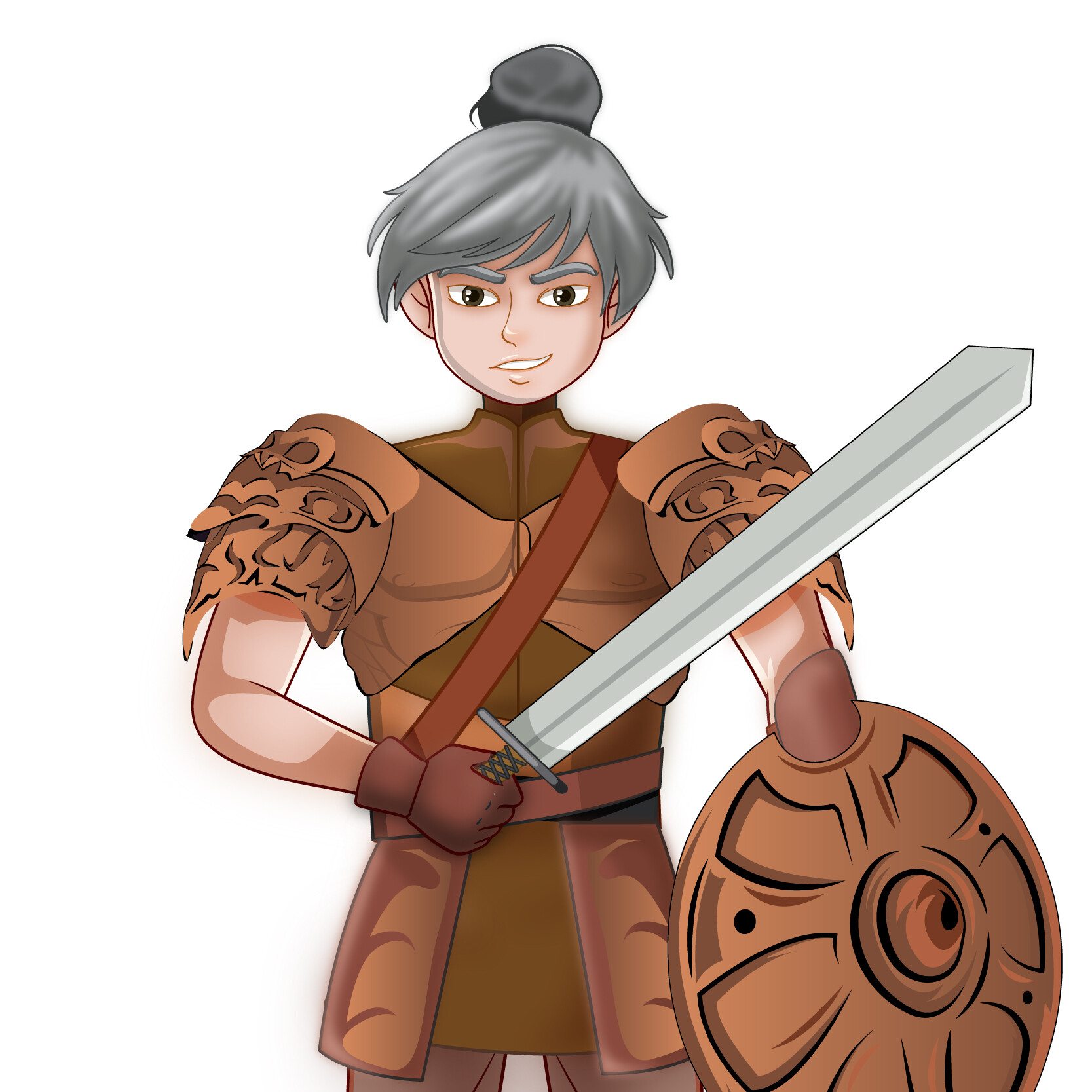 ArtStation - Half body portrait artwork