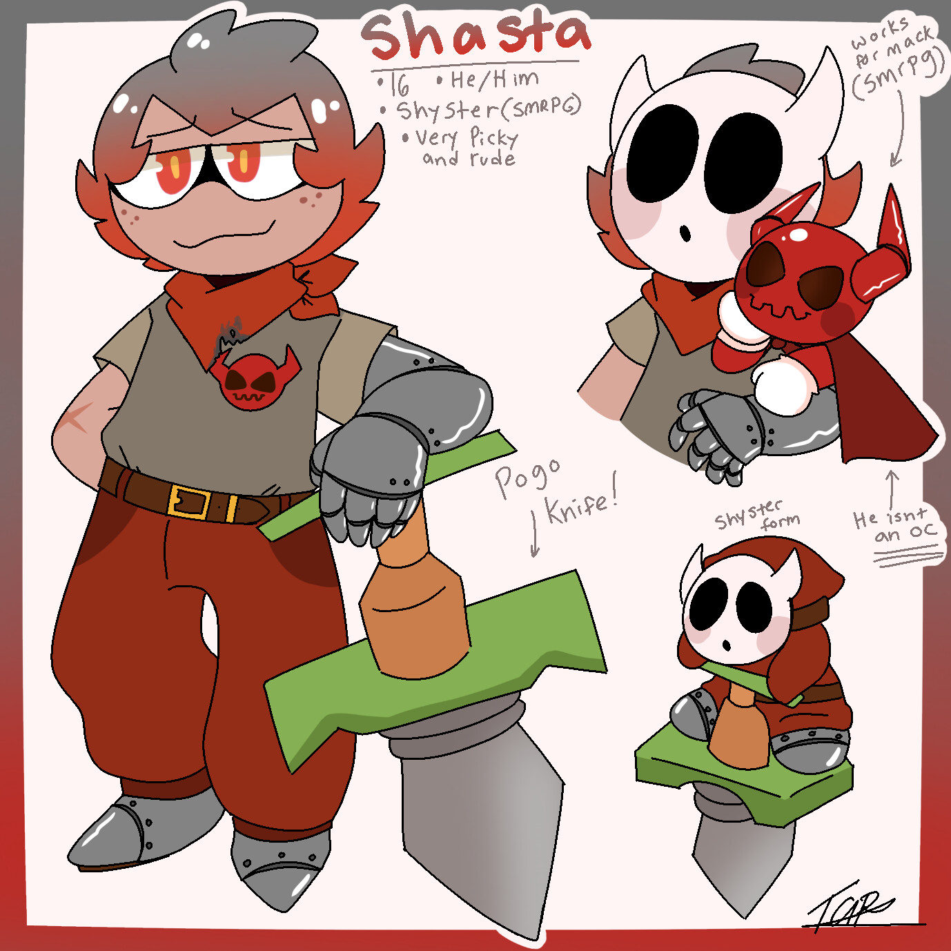 ArtStation - Shasta (Mario OC)