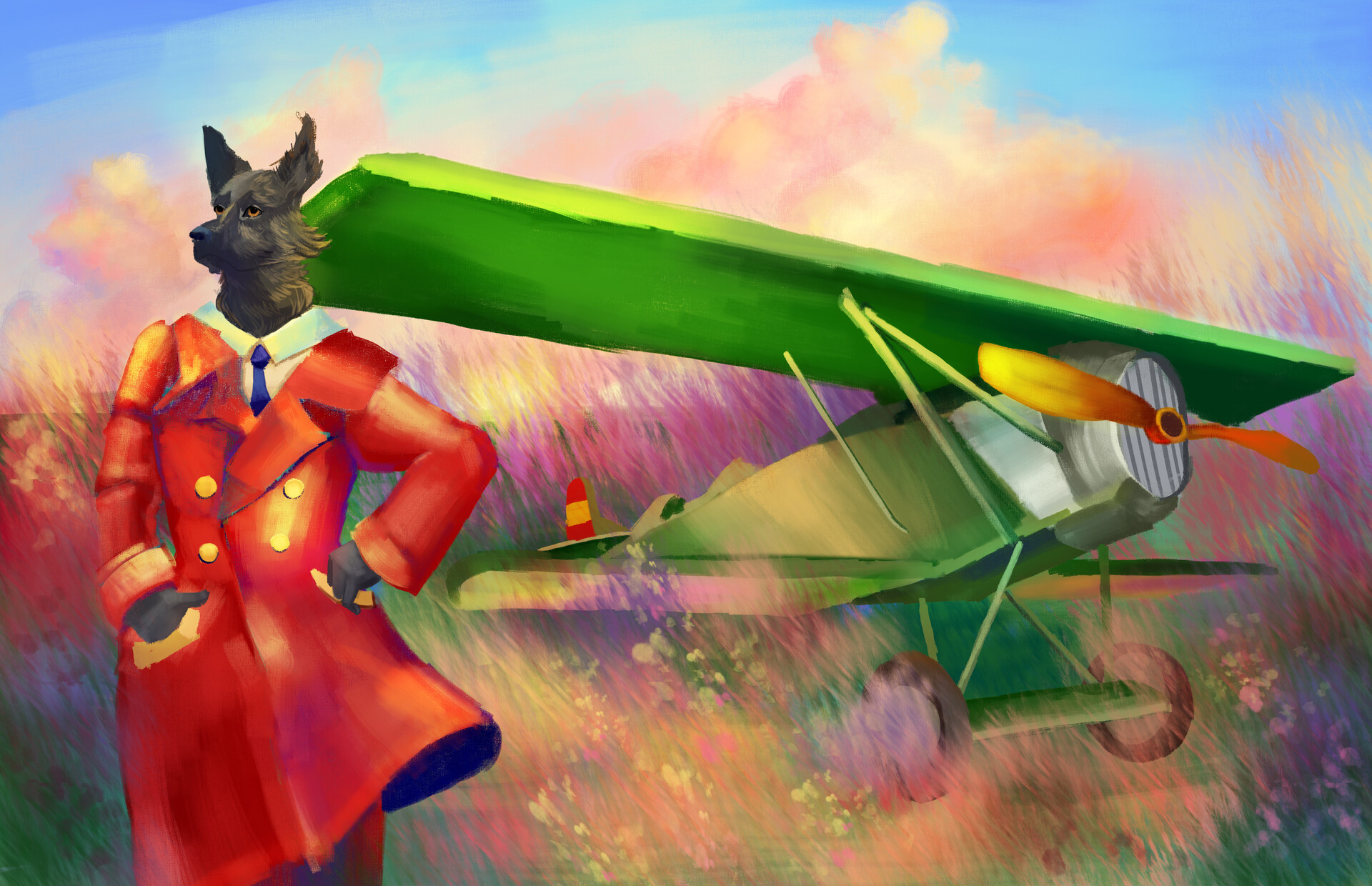 ArtStation - Pillot Illustration