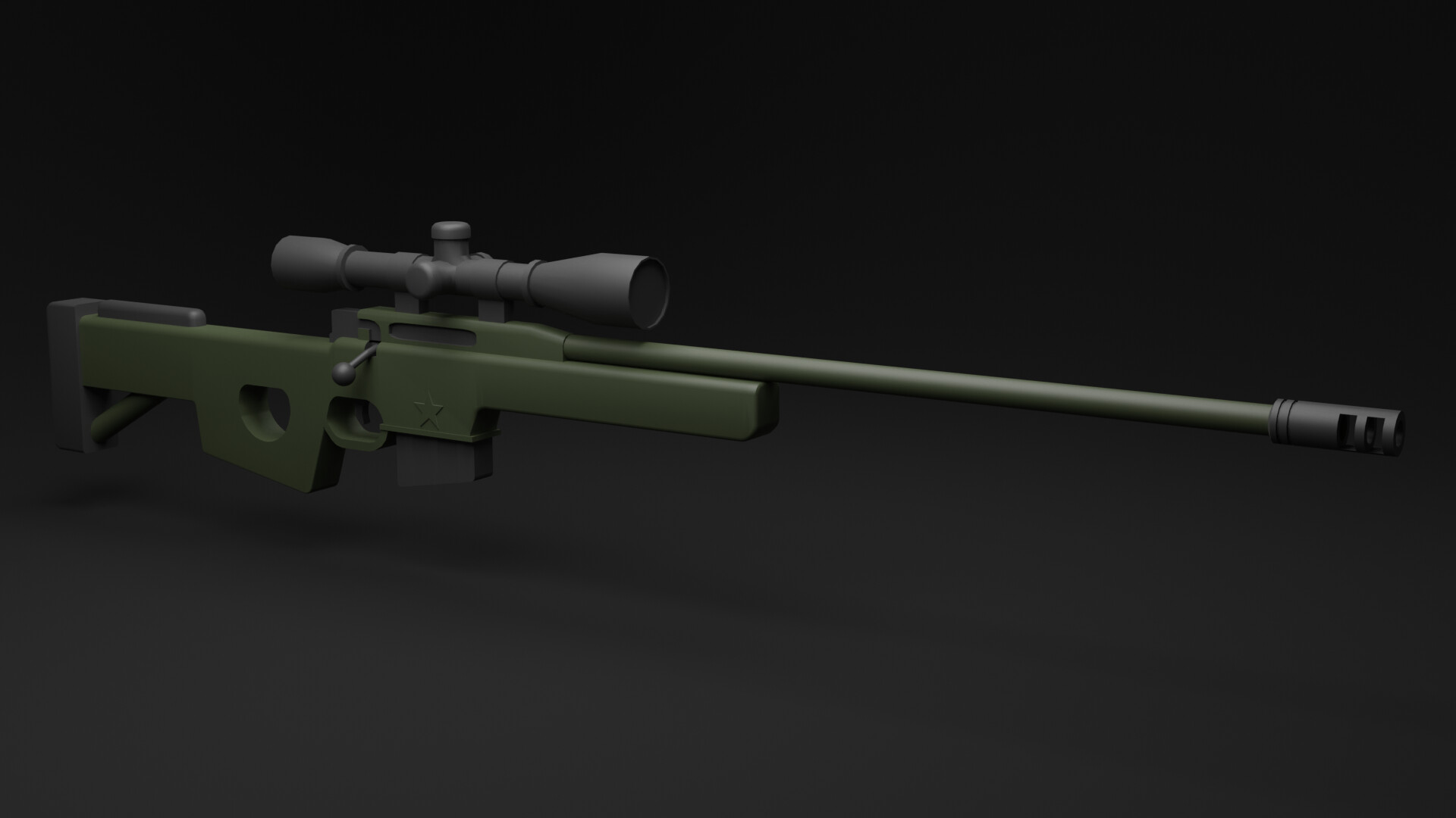 ArtStation - Type 150 Sniper