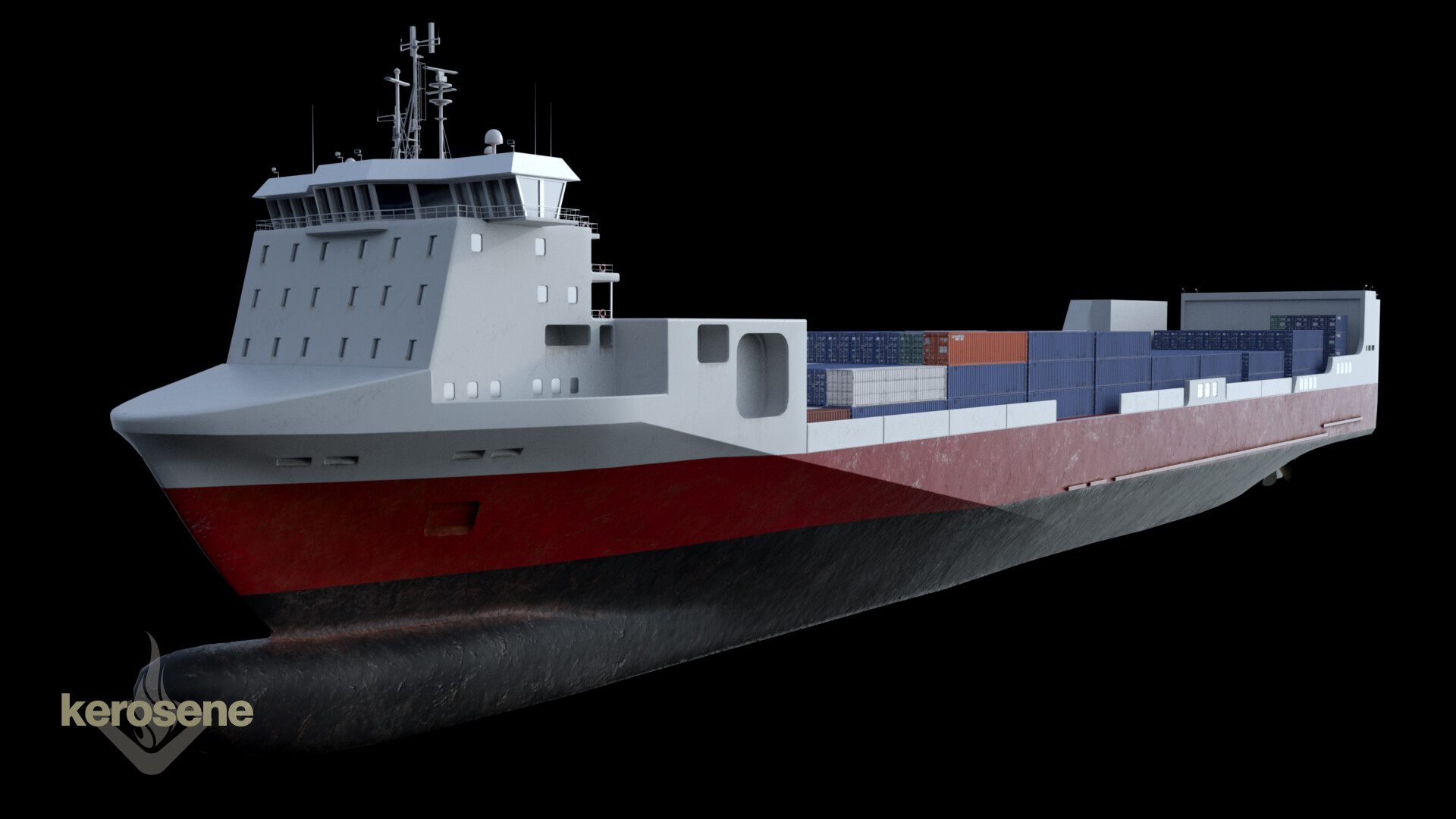 ArtStation - Connaigra 3D Ship Model