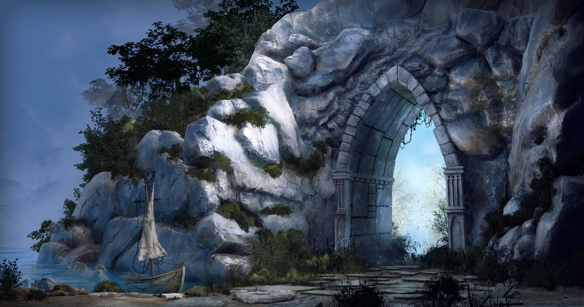 ArtStation - Rock Arch