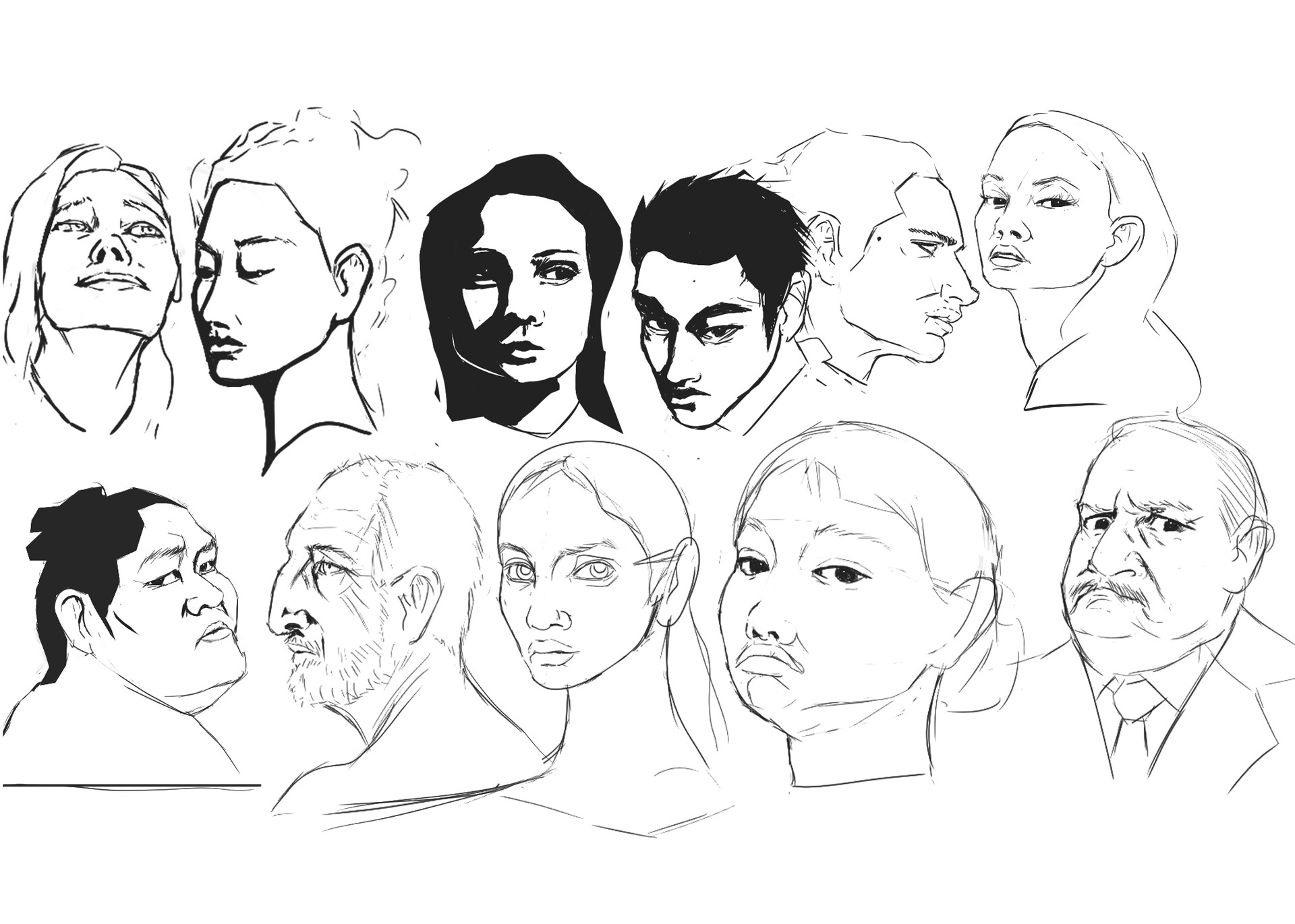 ArtStation - A compilation of digital sketches